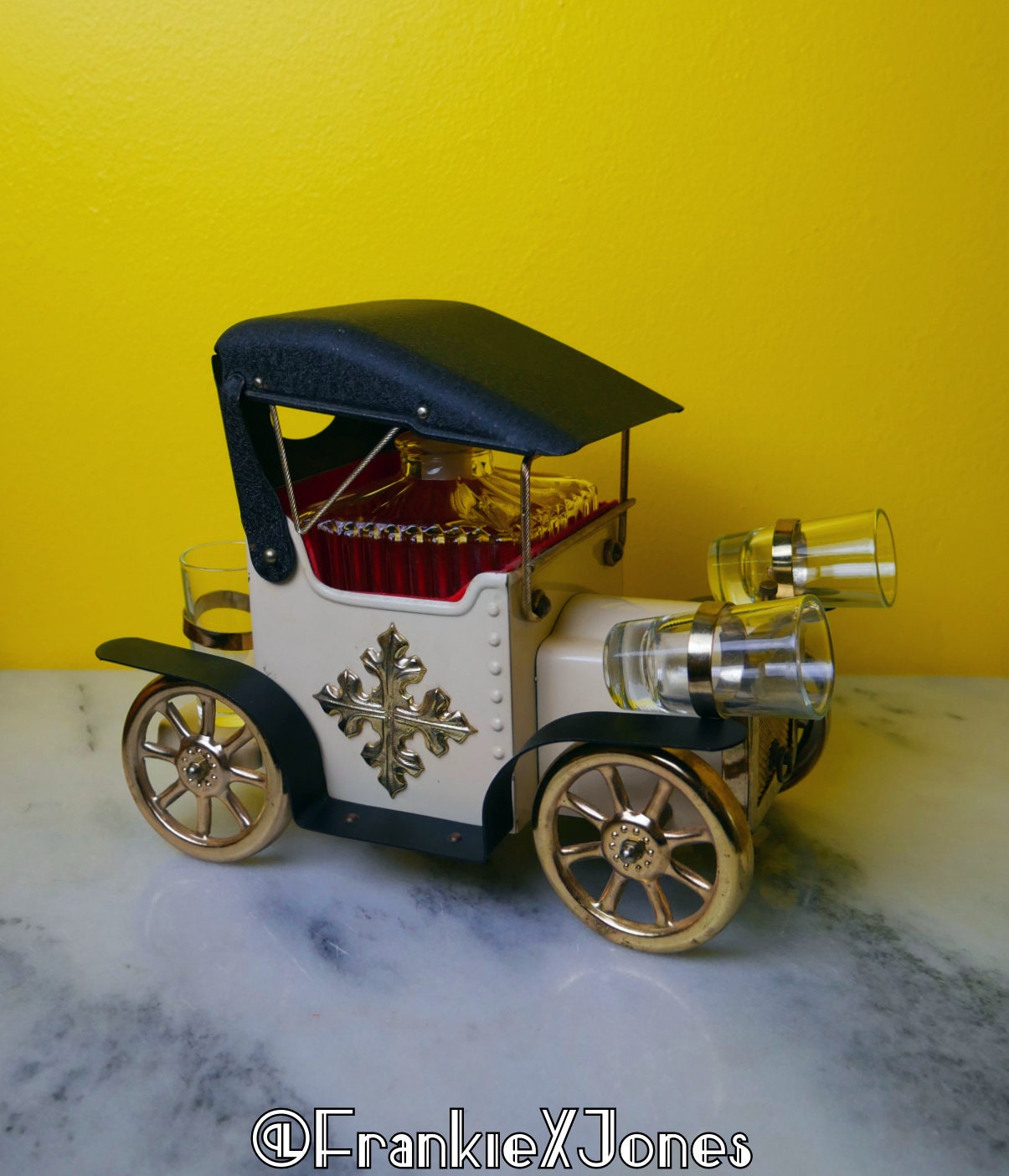 20's 6-piece Musical Automobile Decanter + Shot Glass Set - Etsy