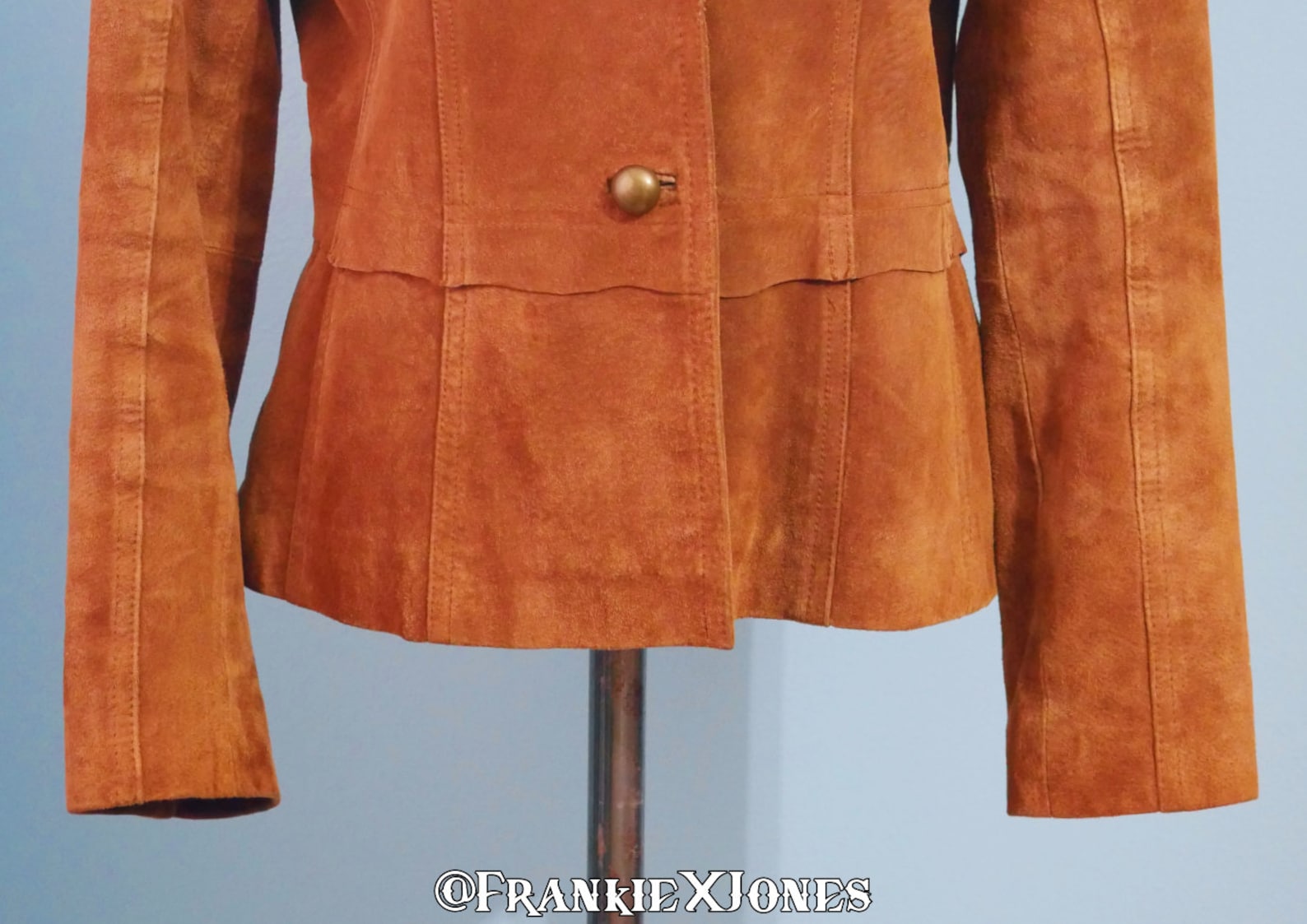 Brown Suede Leather Blazer/jacket | S | Coldwater Creek - Etsy
