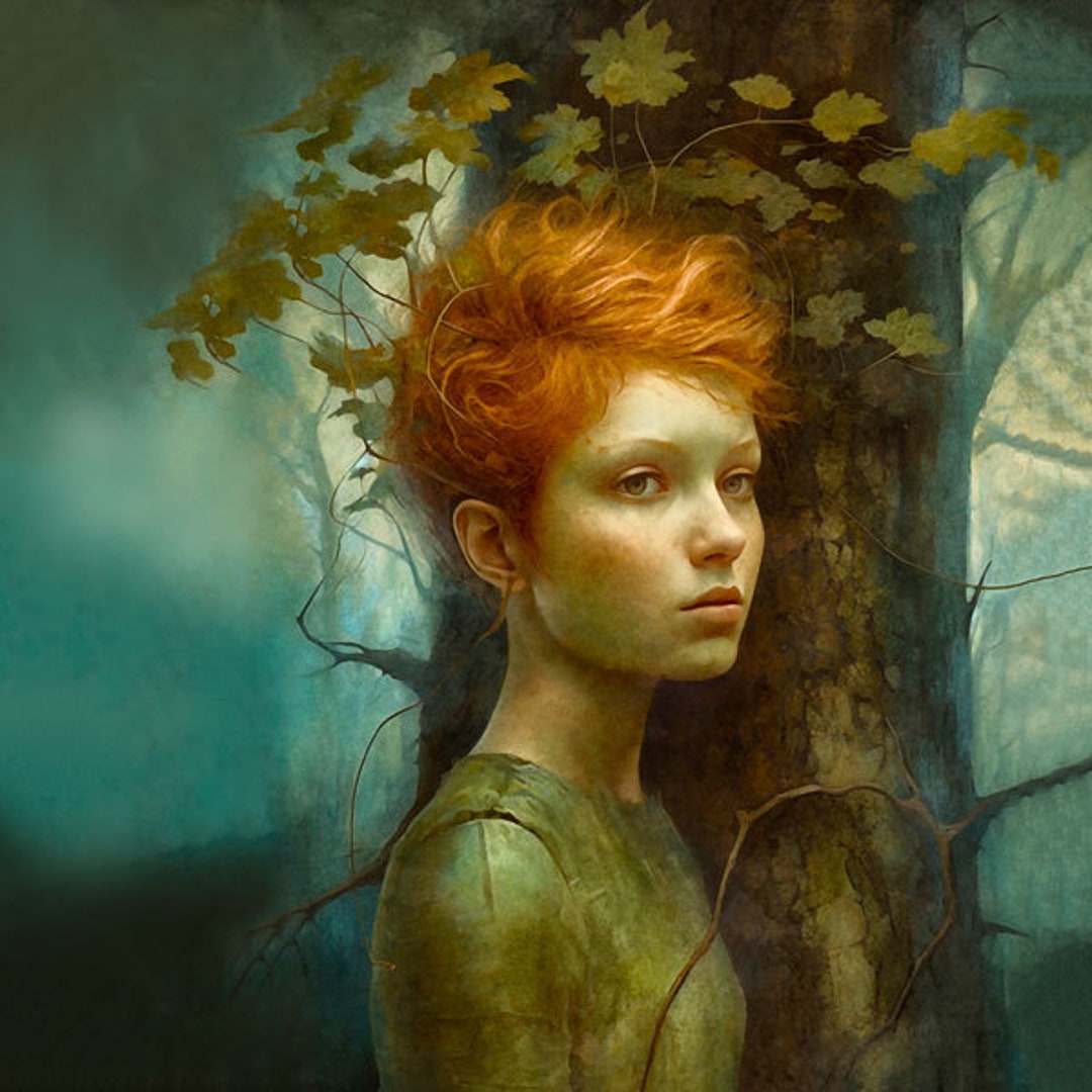 Sew Panel Jersey Forest Nymph Dimensions: Approx. 50 X 53 Cm - Etsy