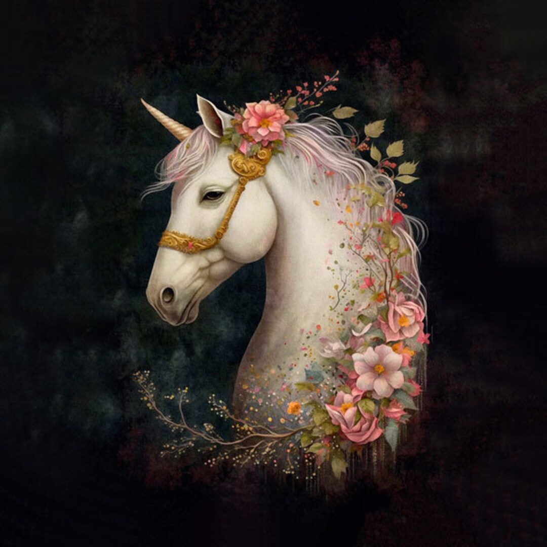 Kunstleder Panel Einhorn 40x40cm Neu Mama Tochter - Etsy.de
