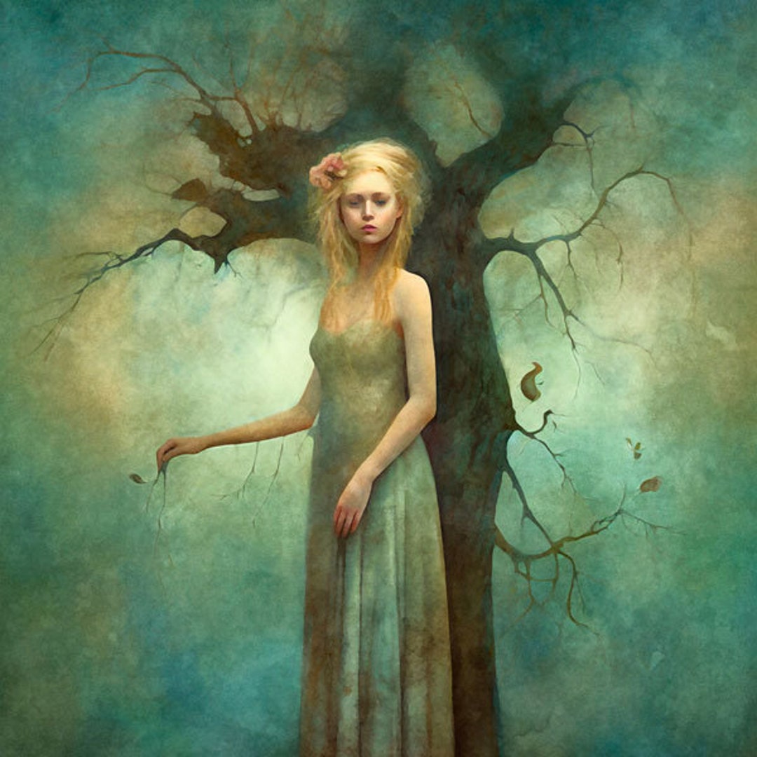 Sew Panel Jersey Forest Nymph Dimensions: Approx. 50 X 53 Cm - Etsy