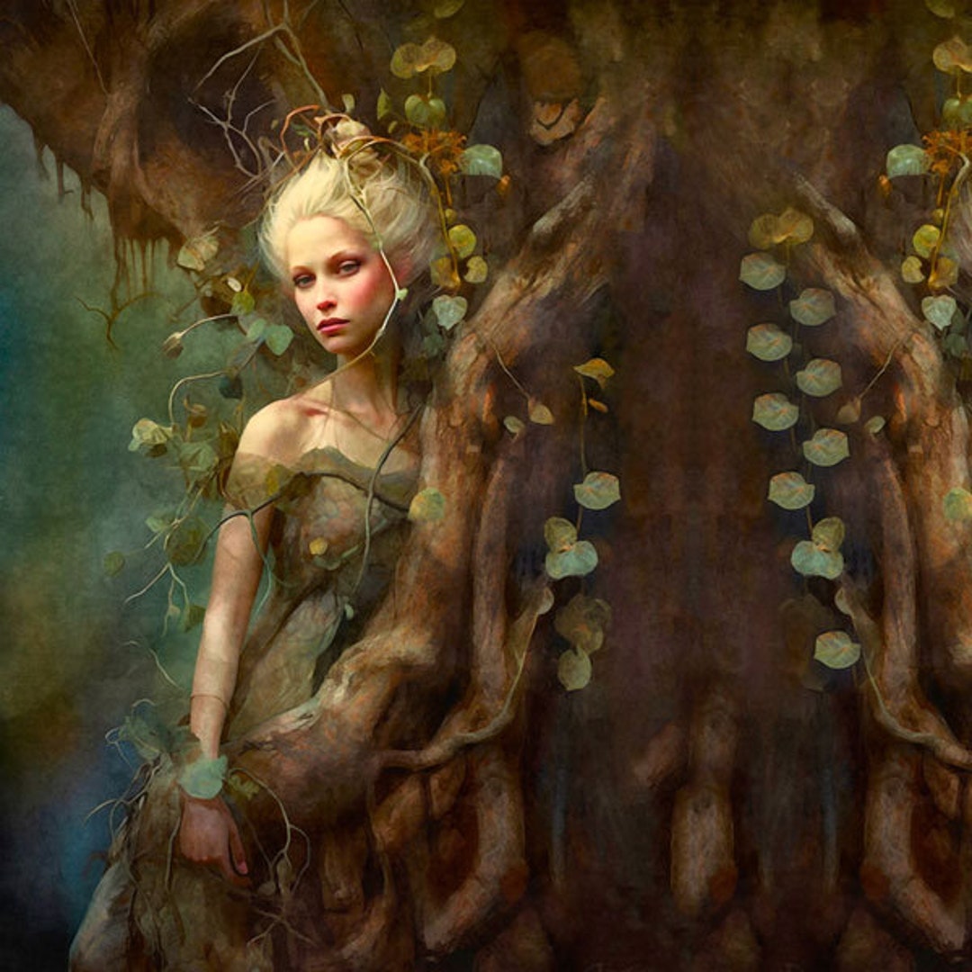 Sew Panel Jersey Forest Nymph Dimensions: Ca50x53cm - Etsy