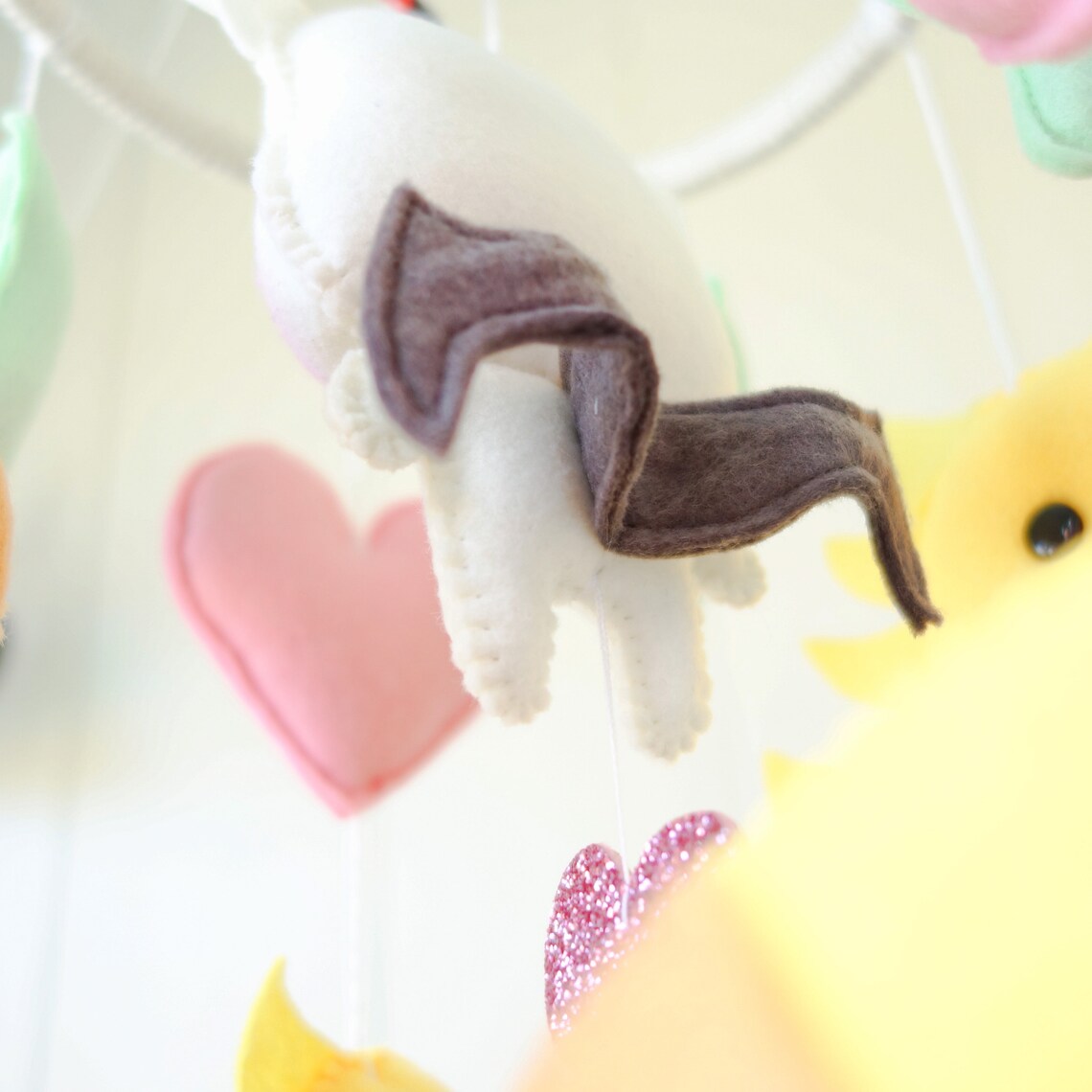 Final Fantasy Chocobo Moogle Cactuar Baby Crib Felt Mobile | Etsy