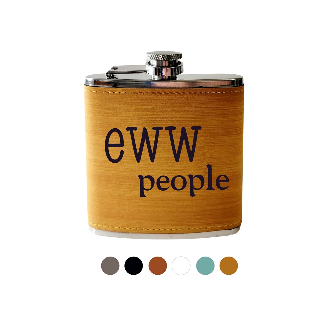 Eww People Flask – Funny Pandemic Alcohol Gift, Personalized - Etsy