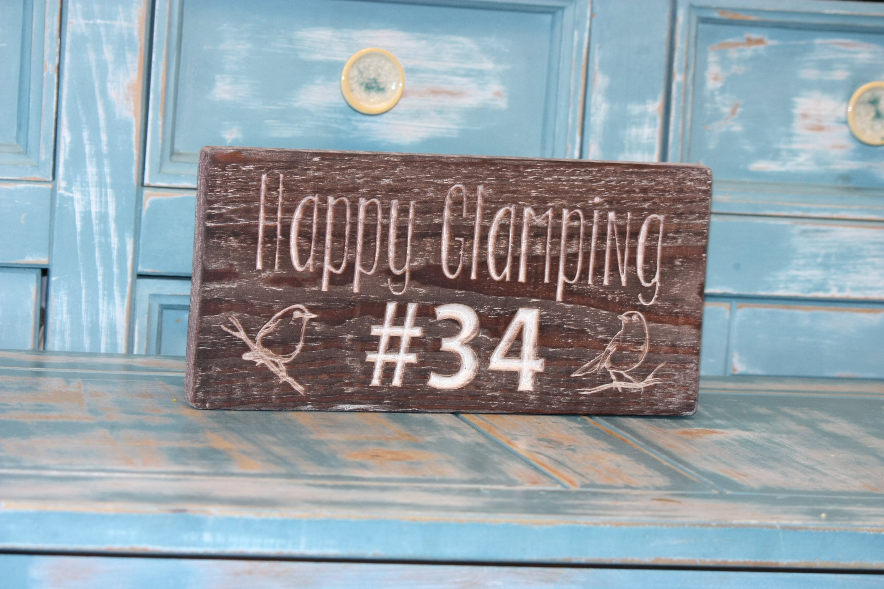 Customisedshabby Chic Modern Solid Spruce Sign Plaque | Etsy