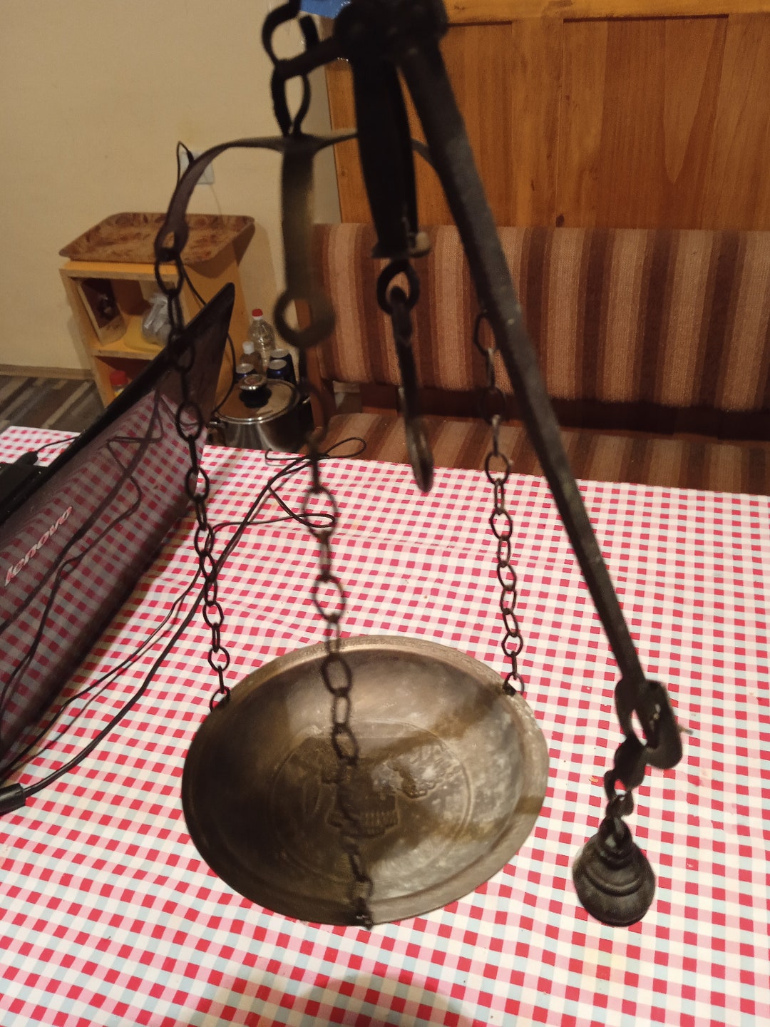 Vintage Metal Weighing Scale - Etsy