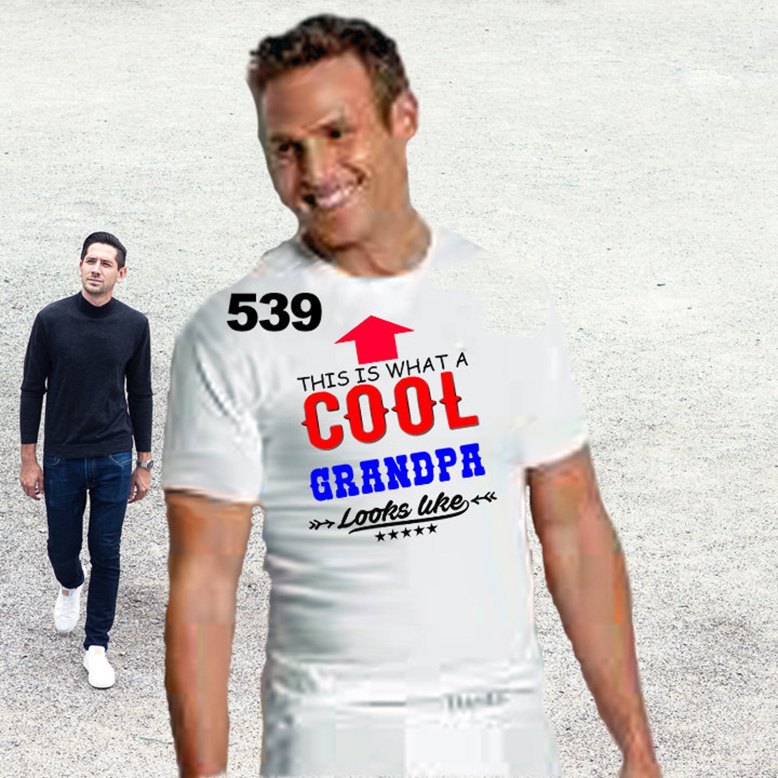 Family T-shirts, Cool Daddy, Cool(family Member),unisex T-shirts,mens T ...