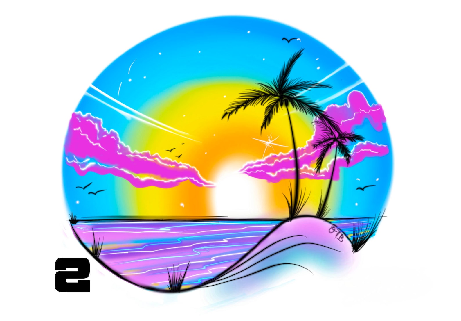 Sublimated Ink Air Brush Shirts, Airbrush With Sublimation Ink ...