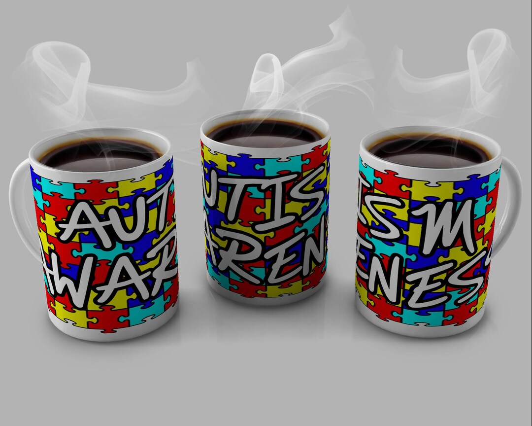 AUTISM COFFEE Mugs, - Etsy
