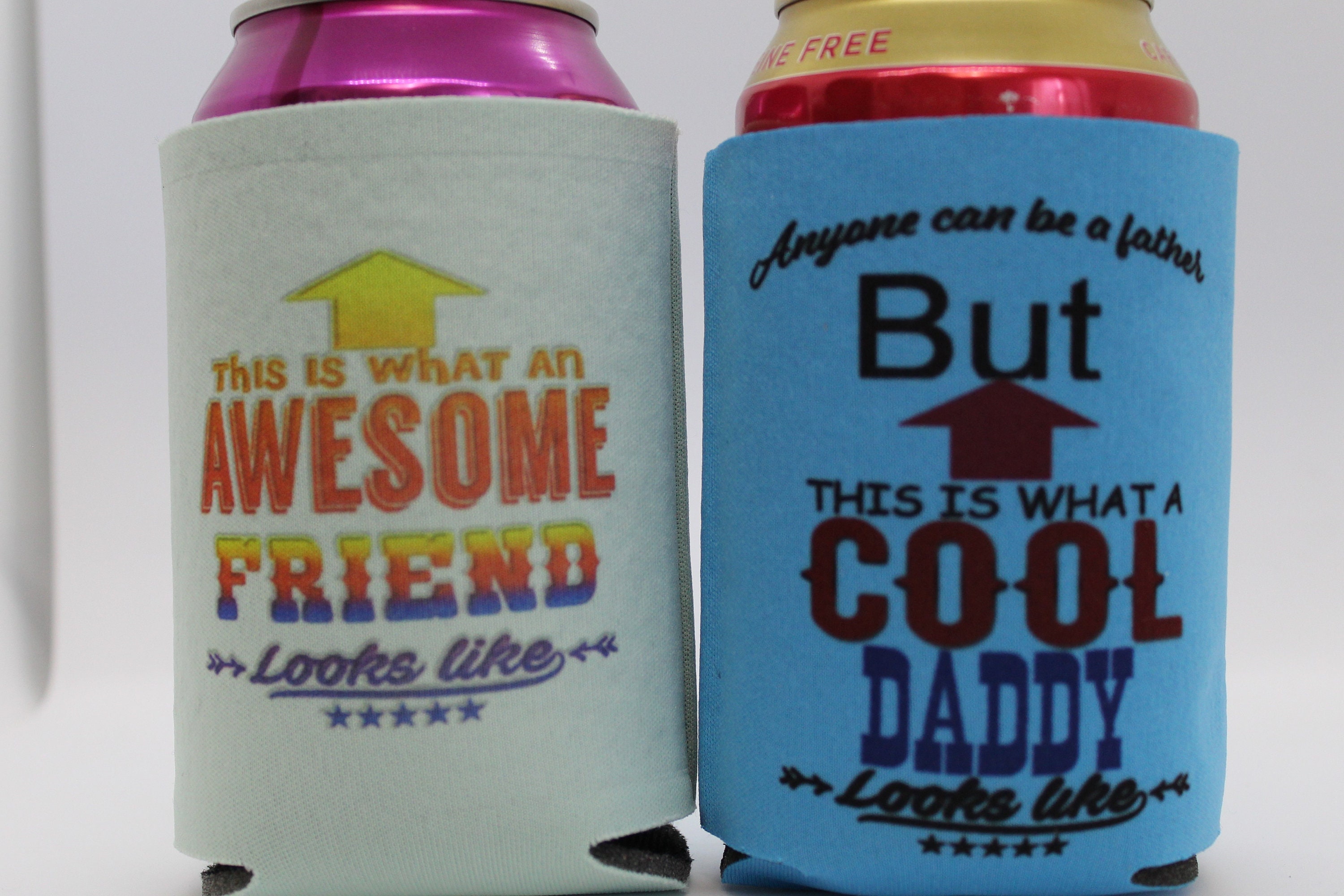 2 Sided Can Koolers Can Coolers Drink Coolers Cold Drink - Etsy