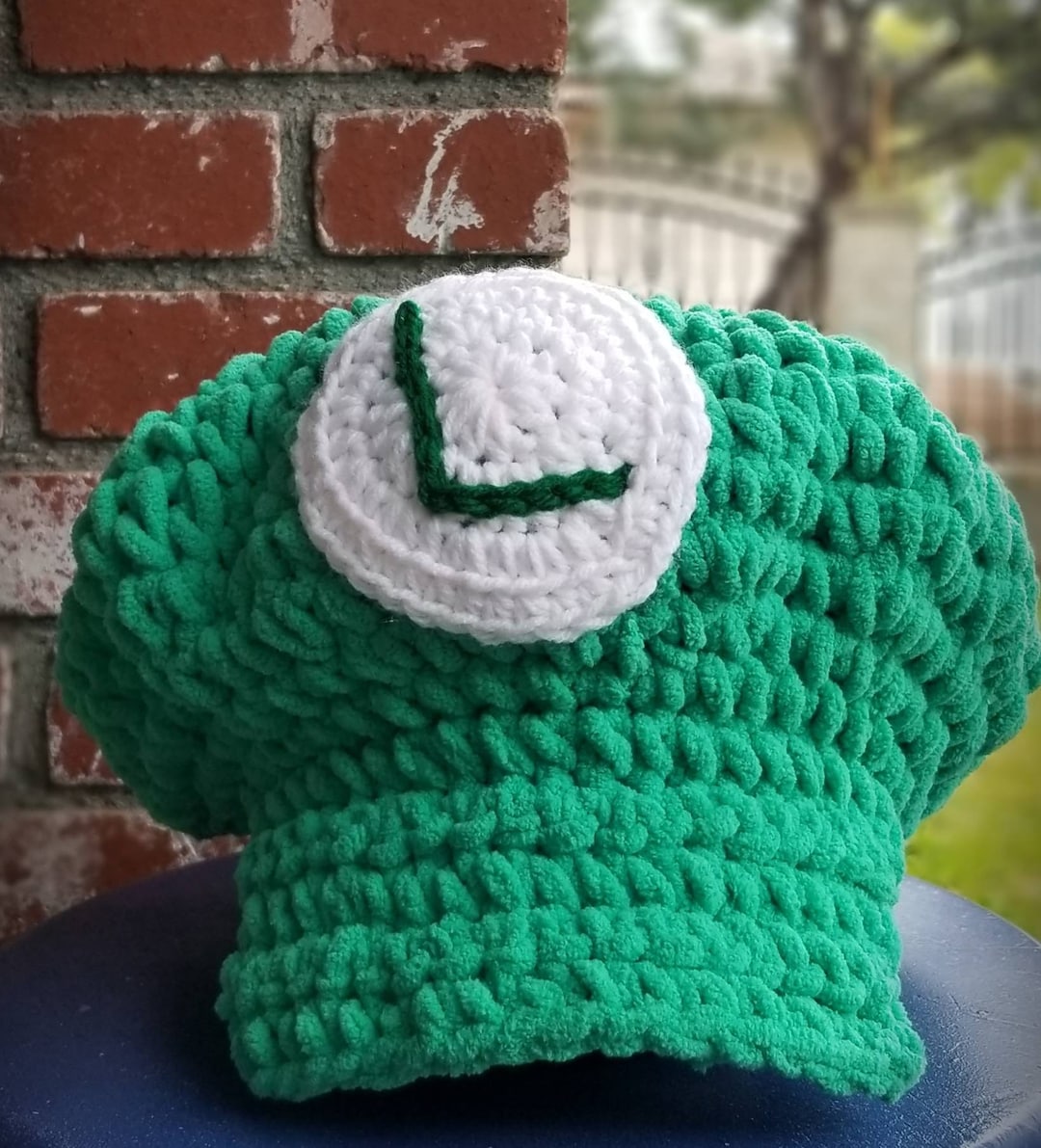 Mario Bros. Inspired, LUIGI Crochet Bucket Hat, Rave Hat, Festival Wear ...