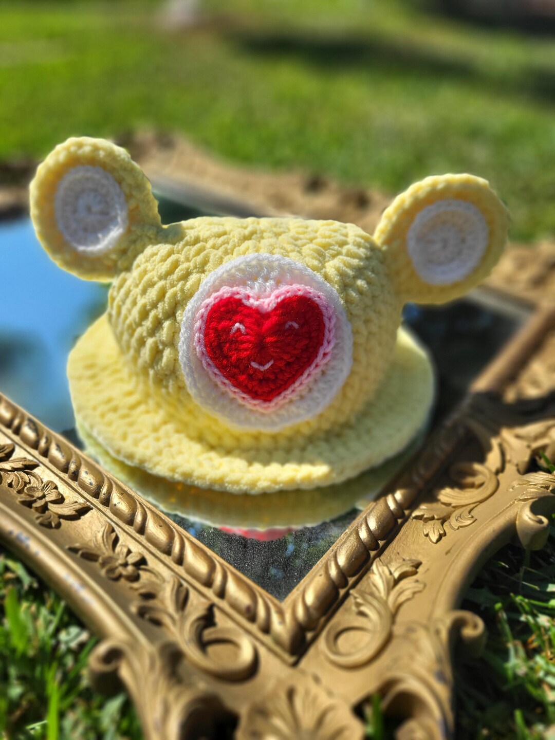 Crochet Care Bear Bucket Hat: Rave Festival Costume - Etsy