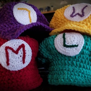 Mario Bros. Inspired, MARIO Crochet Bucket Hat, Rave Hat, Festival Wear ...