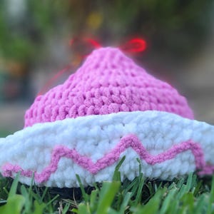 Strawberry Shortcake and Friends Inspired, CAFE OLE Crochet Adult Bucket Hat, Rave Hat - Etsy