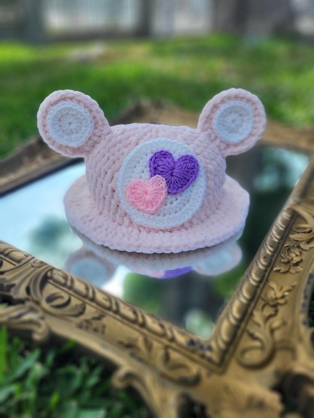 Crochet Care Bear Bucket Hat: Rave Festival Wear - Etsy