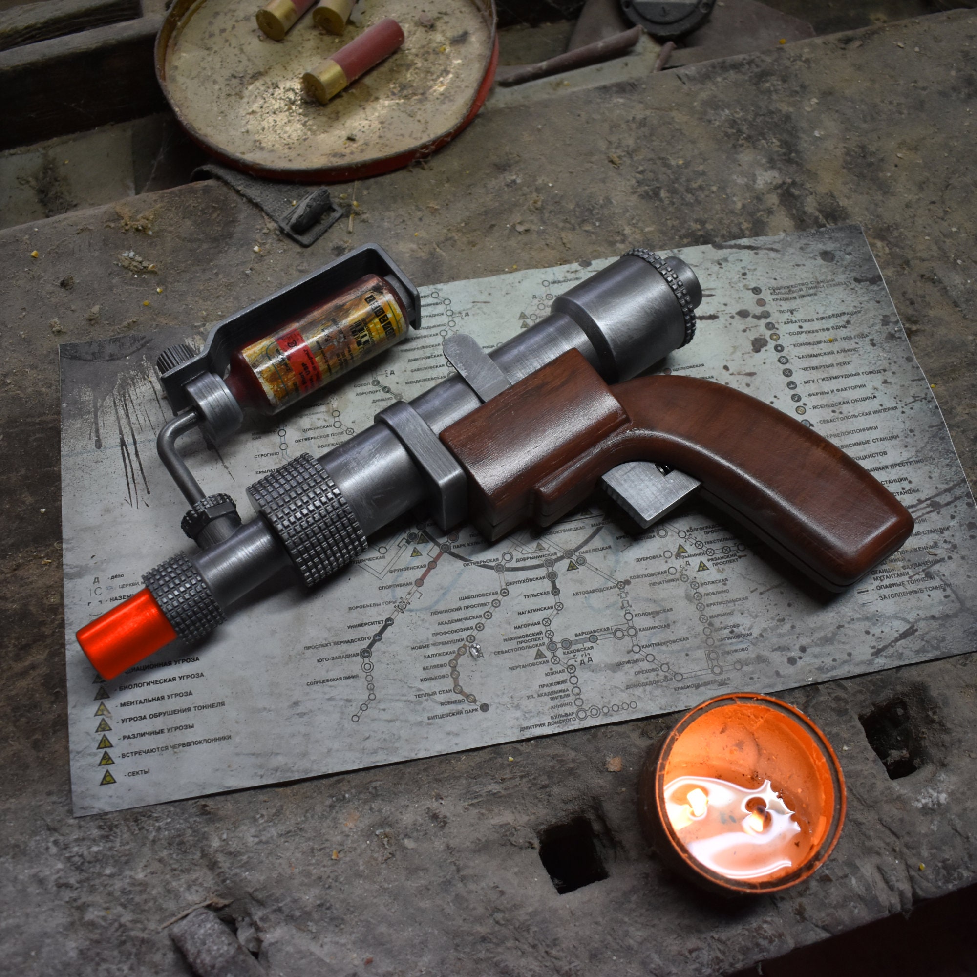 Metro Exodus Syringe Gun Post Apocalypse Metro Exodus 3D - Etsy