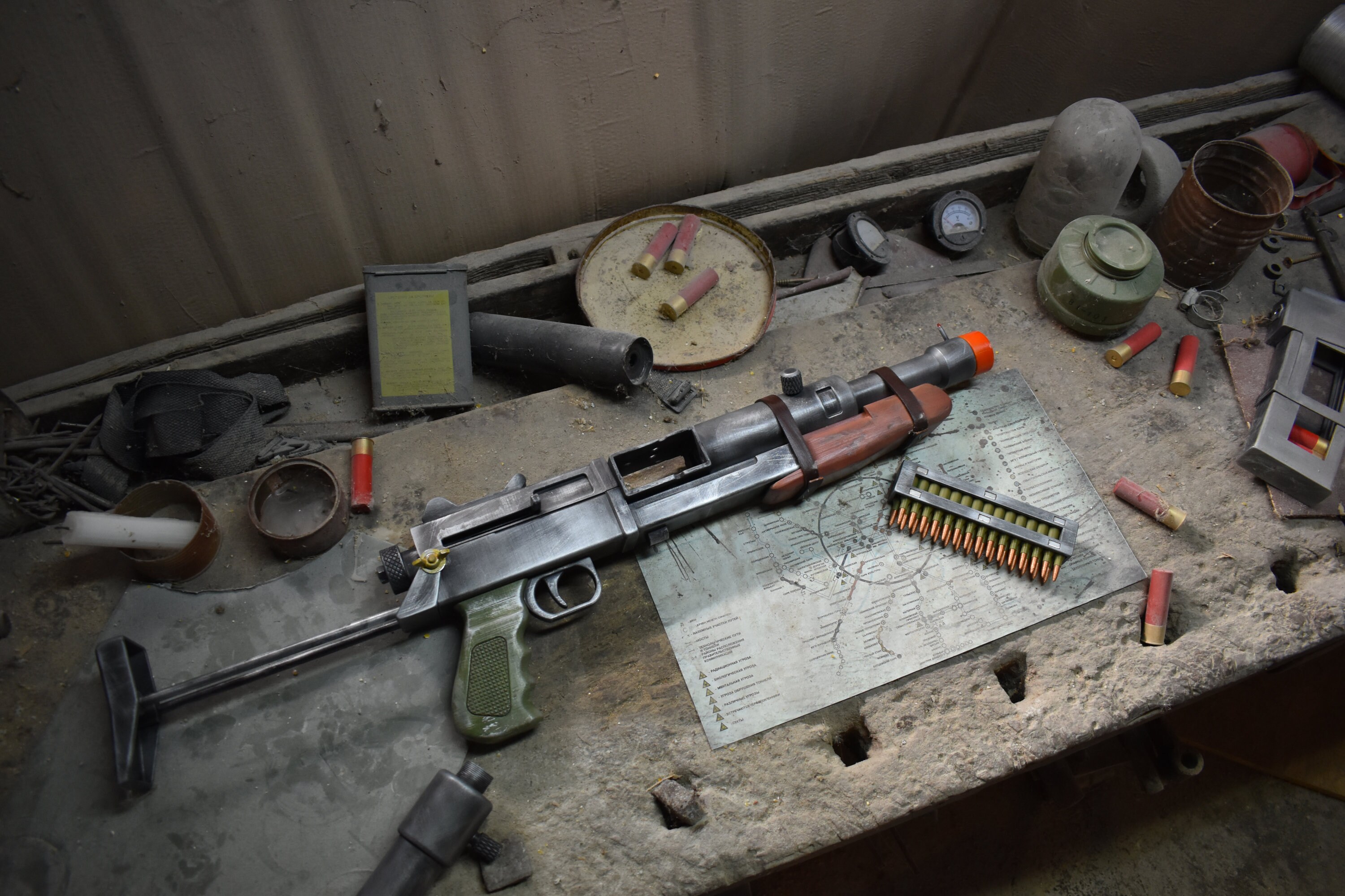 Metro Bastard Gun Post Apocalypse Metro 2033 3D Printed - Etsy Australia