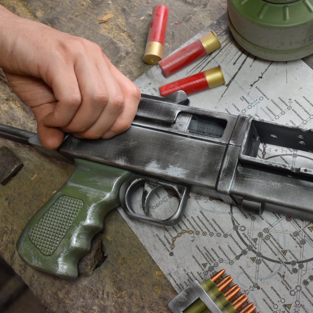 Metro Bastard Gun Post Apocalypse Metro 2033 3D Printed - Etsy Australia