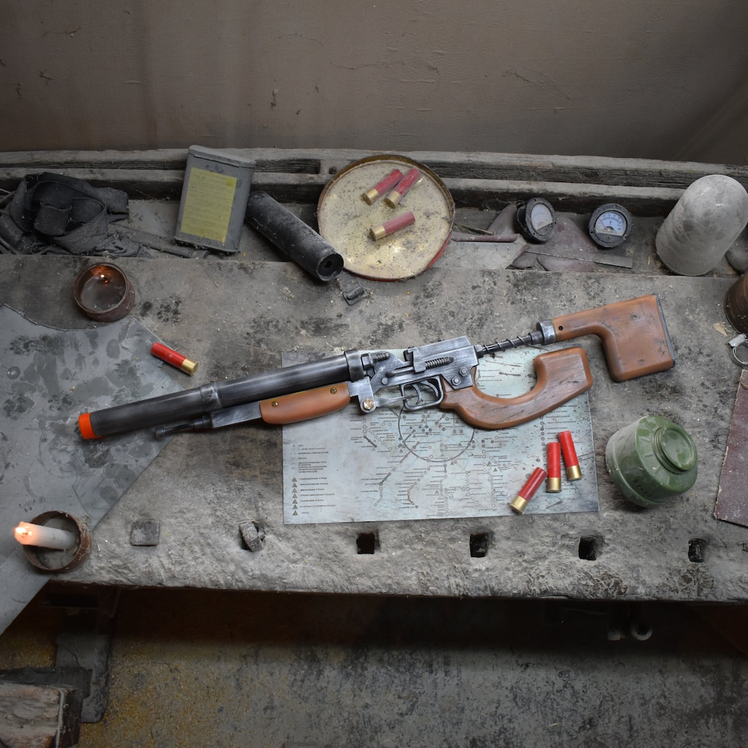 Metro Duplet Shotgun Post Apocalypse Metro 2033 3D - Etsy Australia