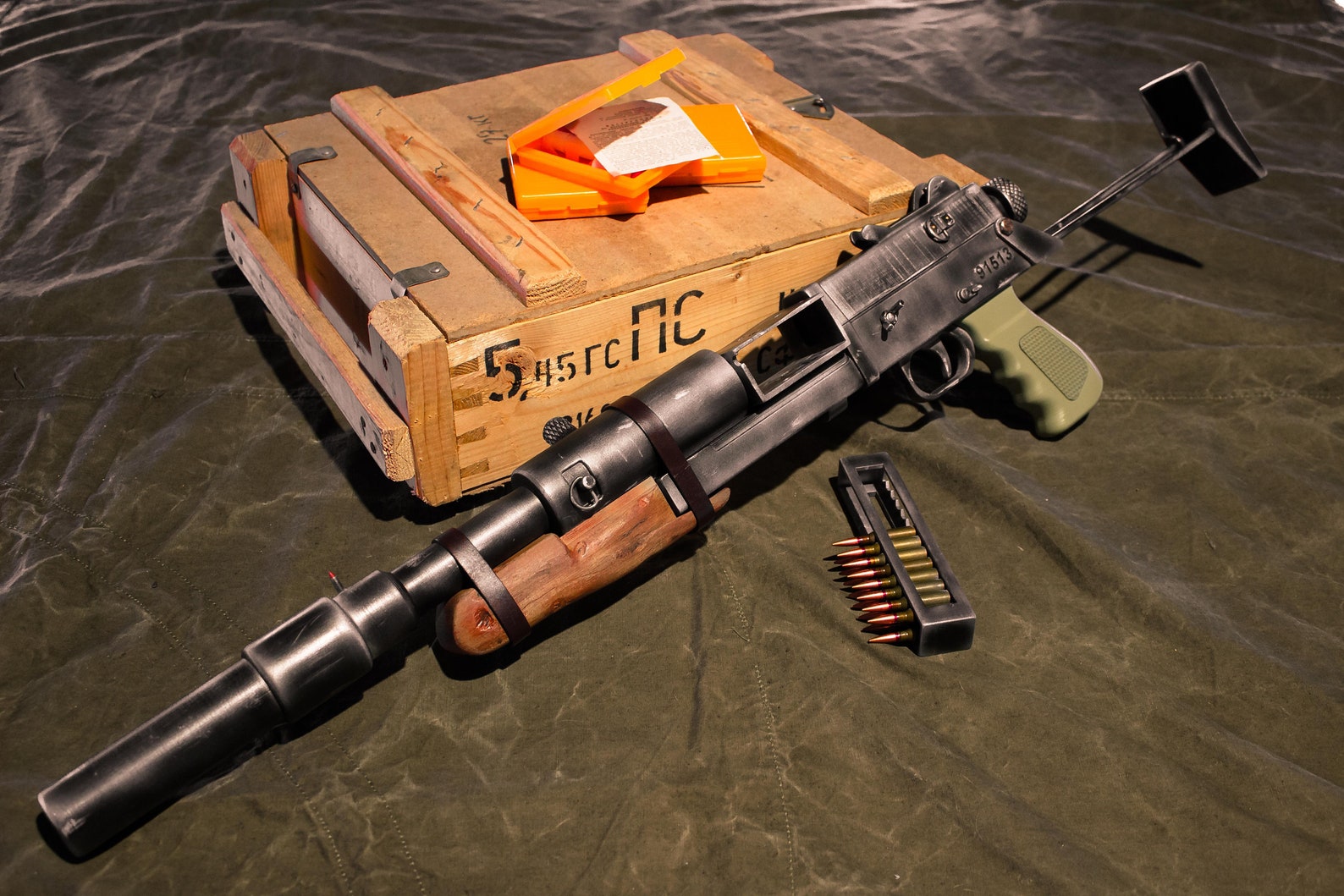 Metro Bastard gun Post apocalypse Metro 2033 3D printed | Etsy