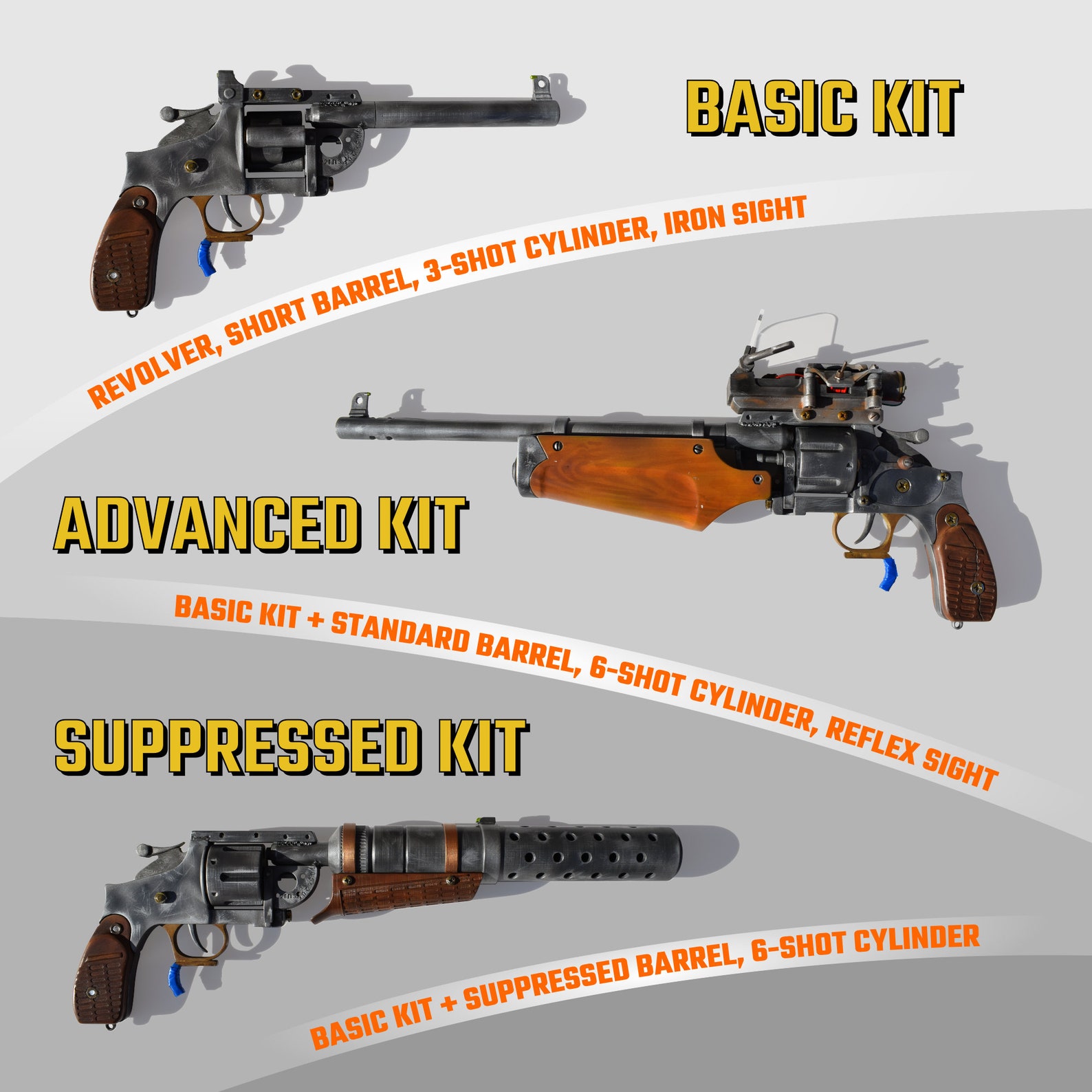 Metro Exodus Revolver Post apocalypse Metro Exodus 3D | Etsy