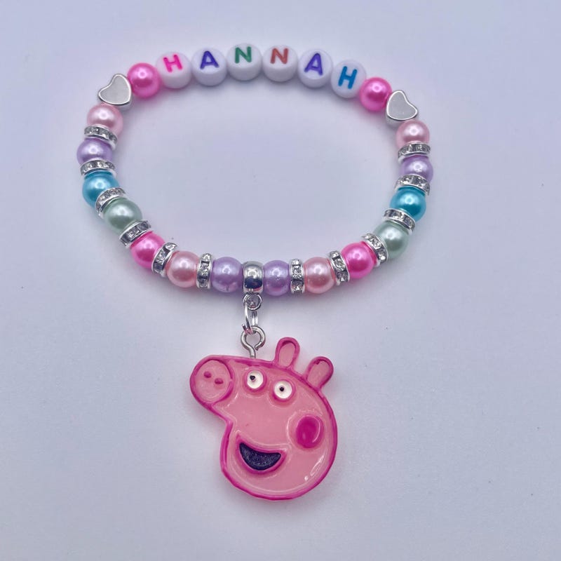 Pig Charm Bracelet - Etsy