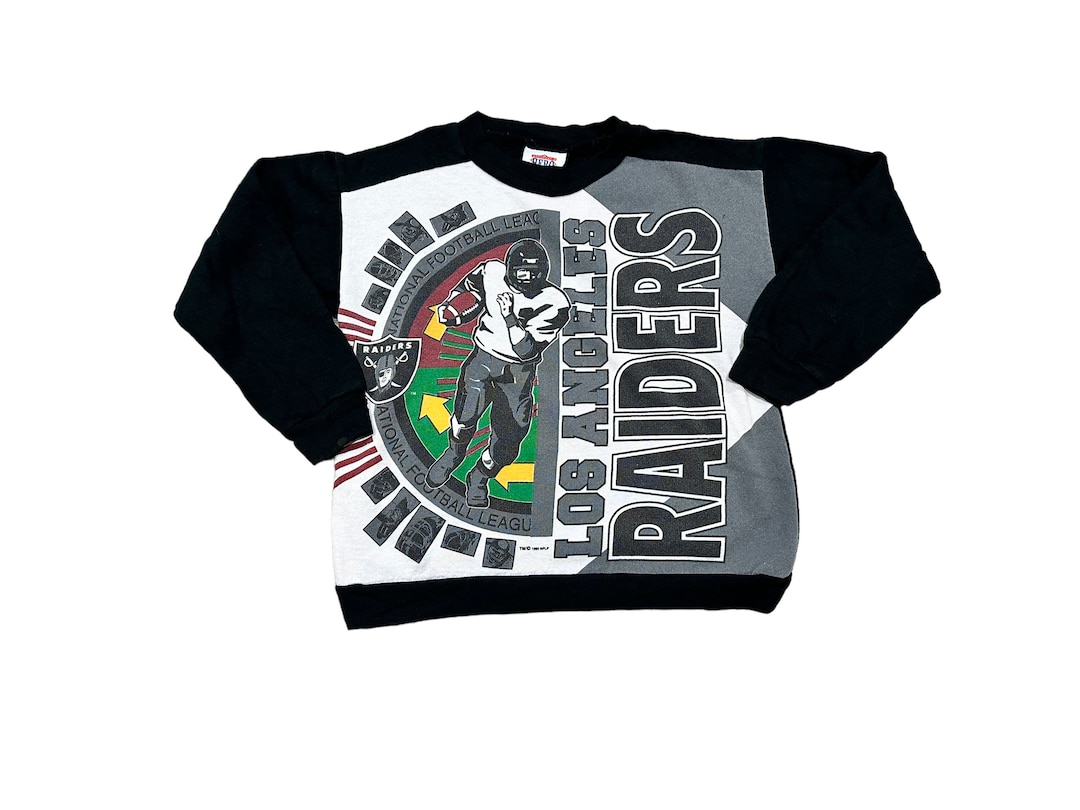 Kids Vintage 90’s Los Angeles Raiders Crewneck Size Youth 10/12 - Etsy
