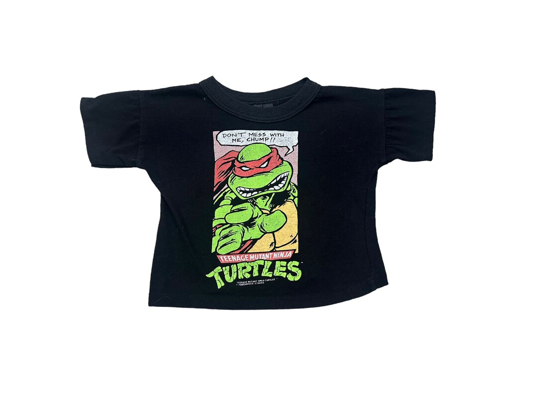 Kids Vintage 90s 4T TMNT Ninja Turtles Rafael Tee - Etsy