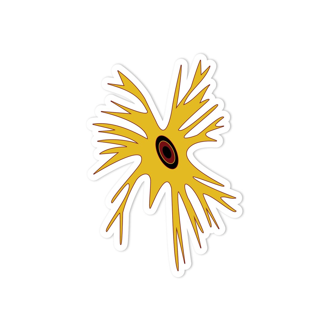 Nerve Cell Sticker - Etsy