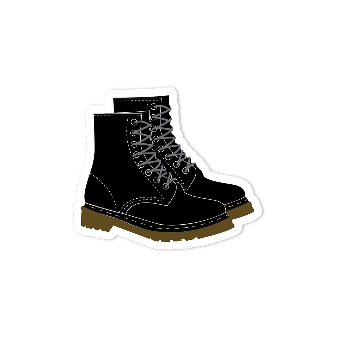 Boot Sticker - Etsy