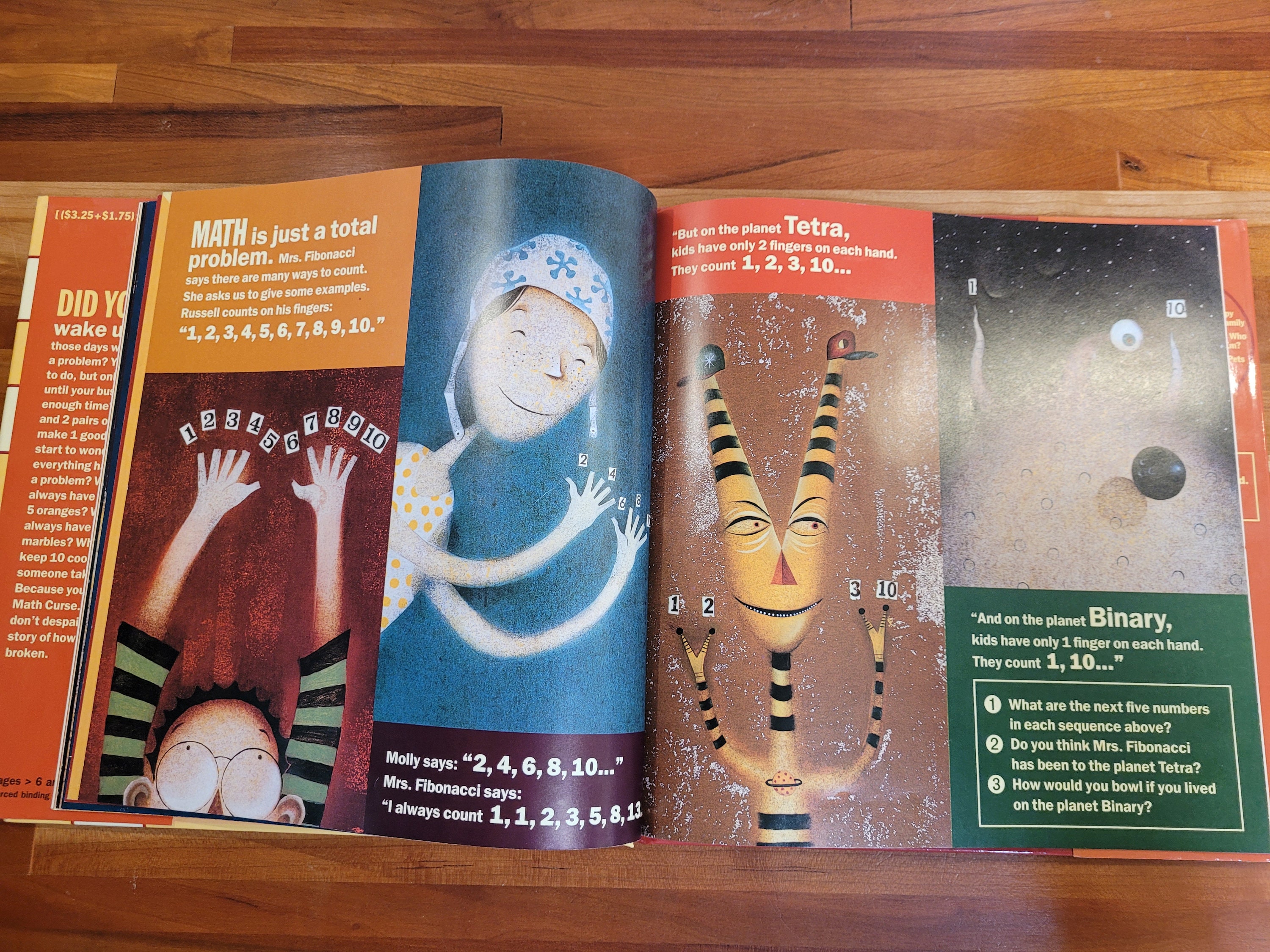 Math Curse by Jon Scieszka, Lane Smith - First Edition - Child Book ...