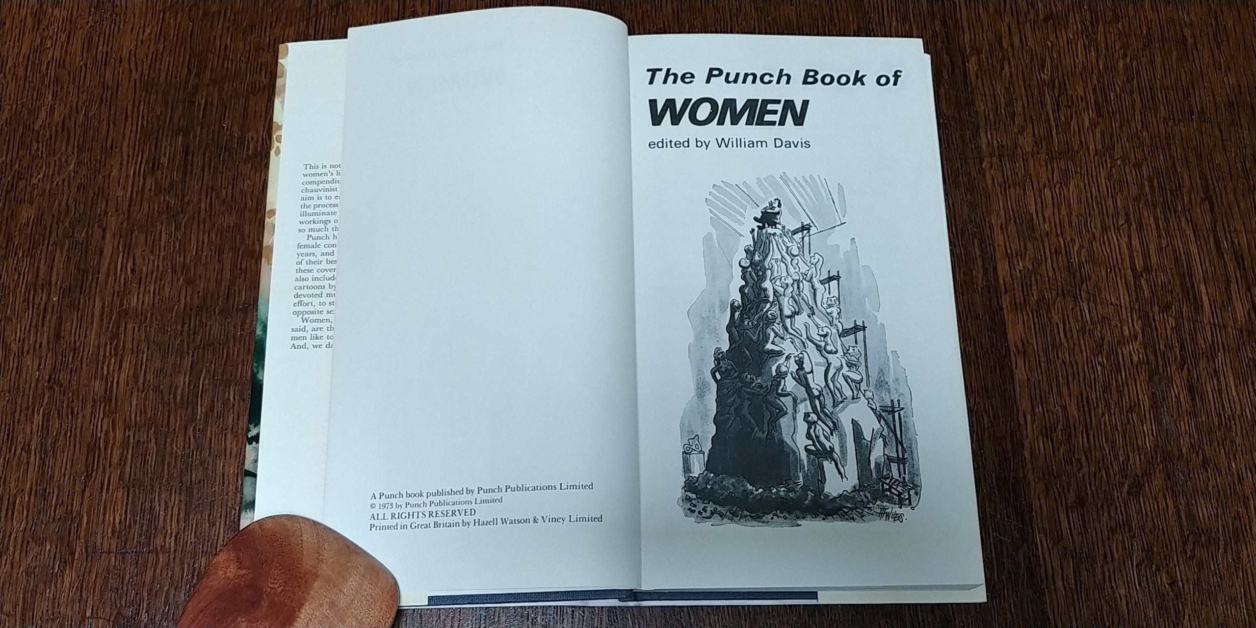 The Punch Book of Women - Edited by William Davis - First UK Edition ...