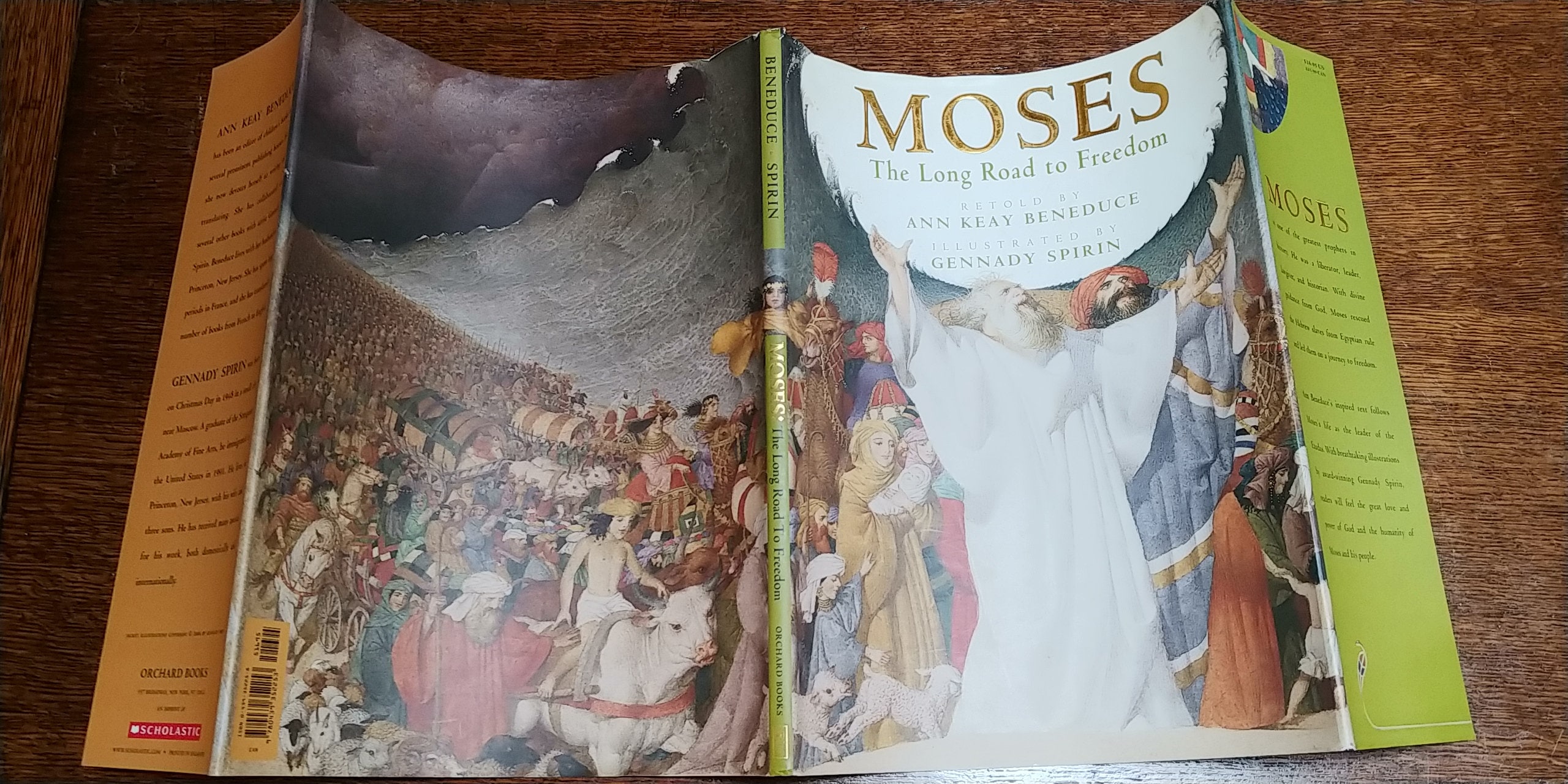 Moses: The Long Road to Freedom by Ann Keay Beneduce, illustrated by ...