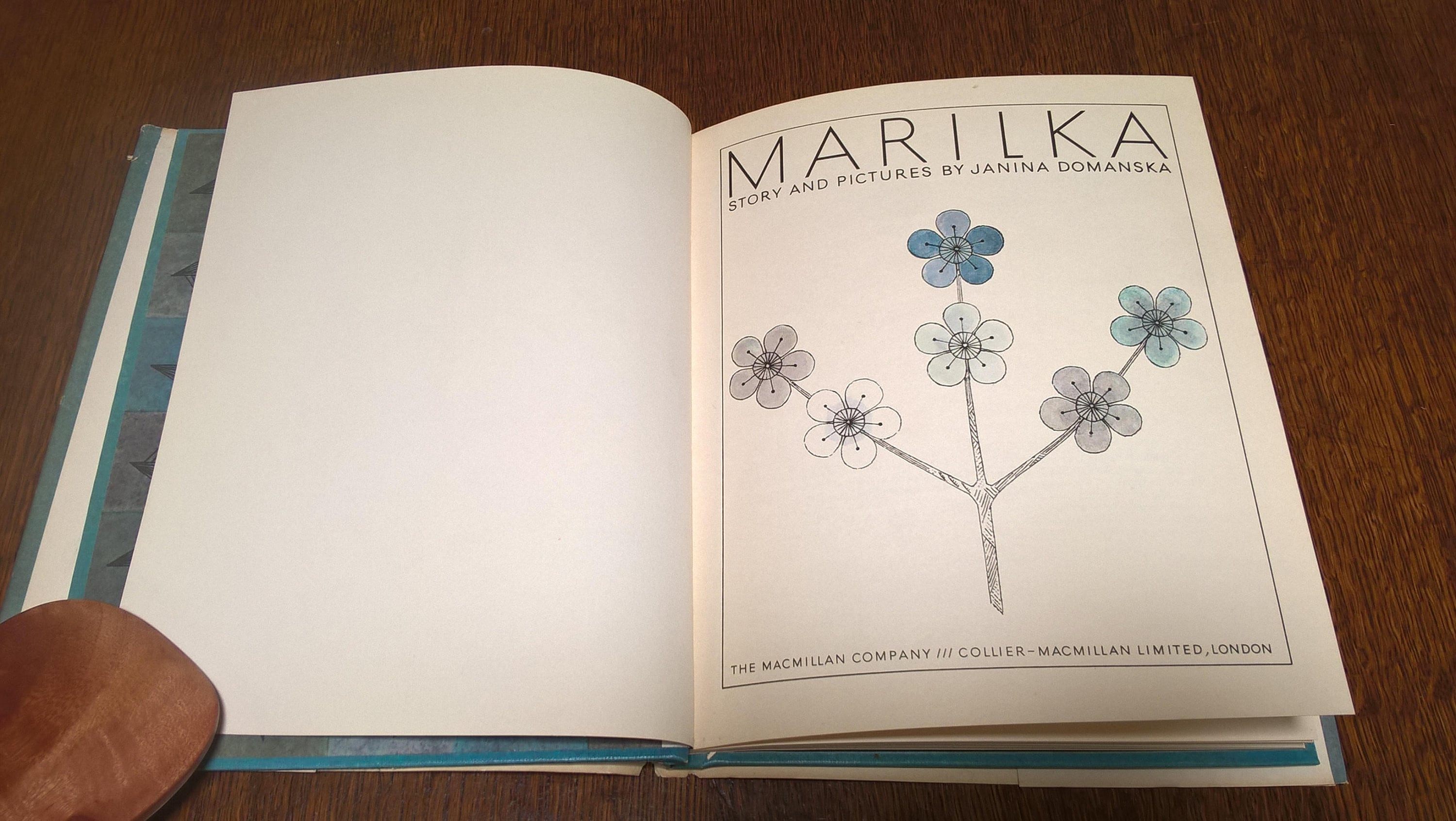 Marilka by Janina Domanska - Children's Book - First Edition, Vintage ...