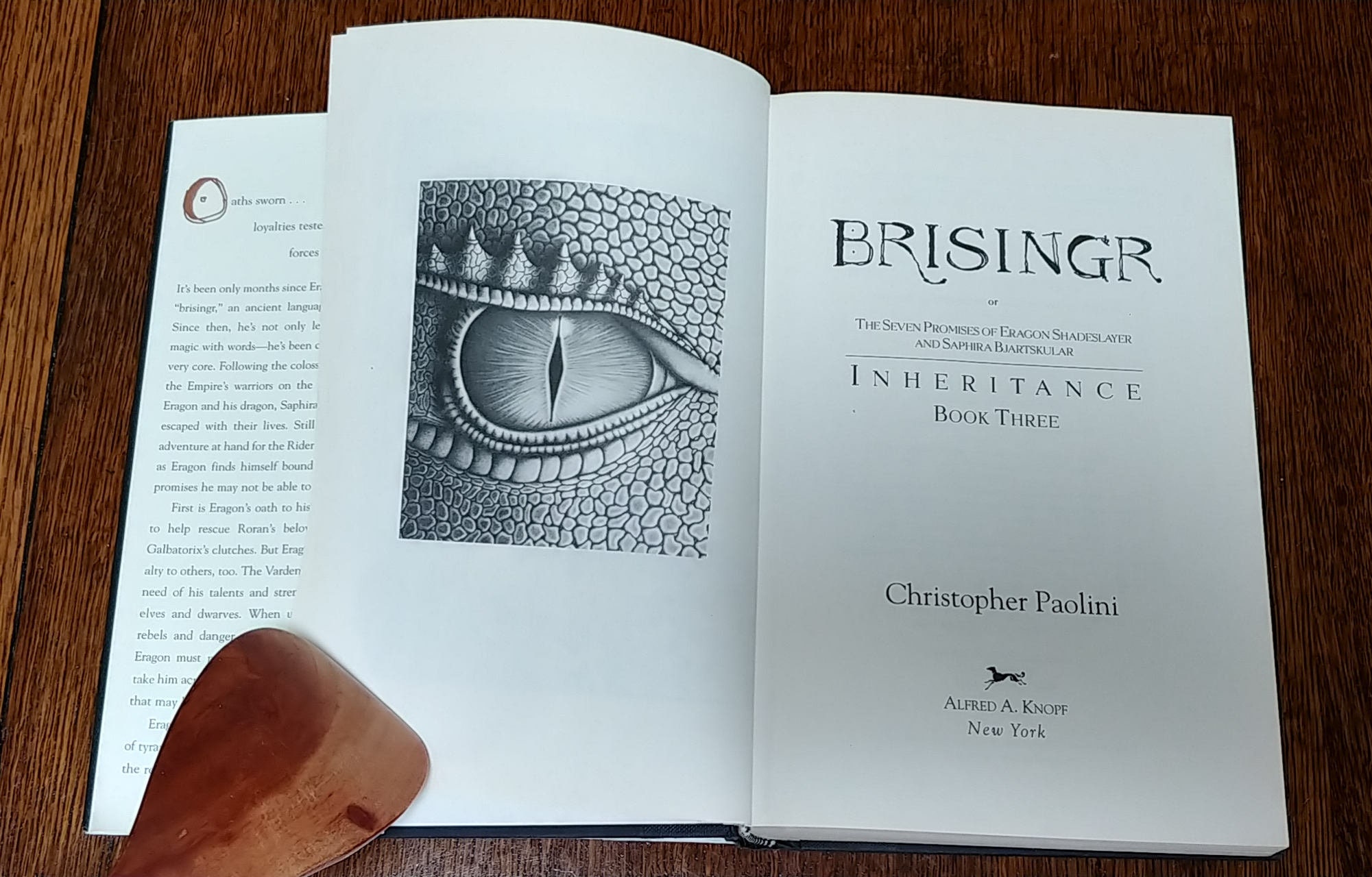 Brisingr by Christopher Paolini - Inheritance Cycle - The Seven ...