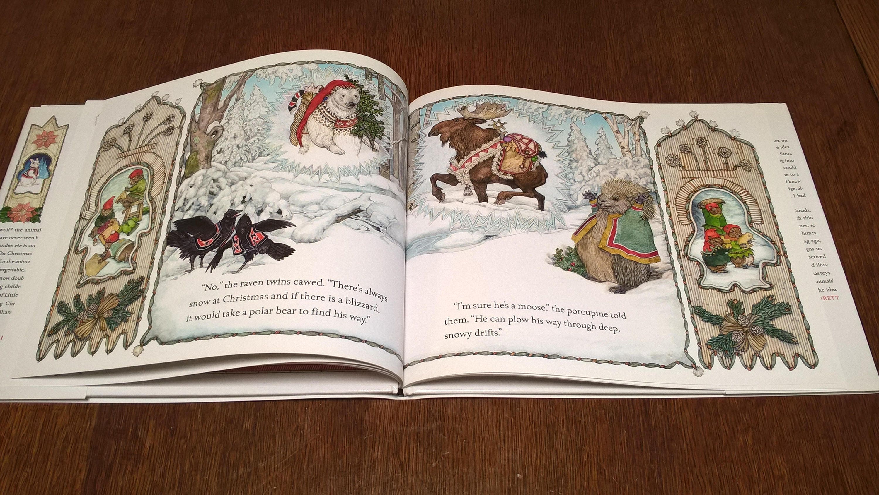 The Animals' Santa by Jan Brett - First edition children's books, Kids ...