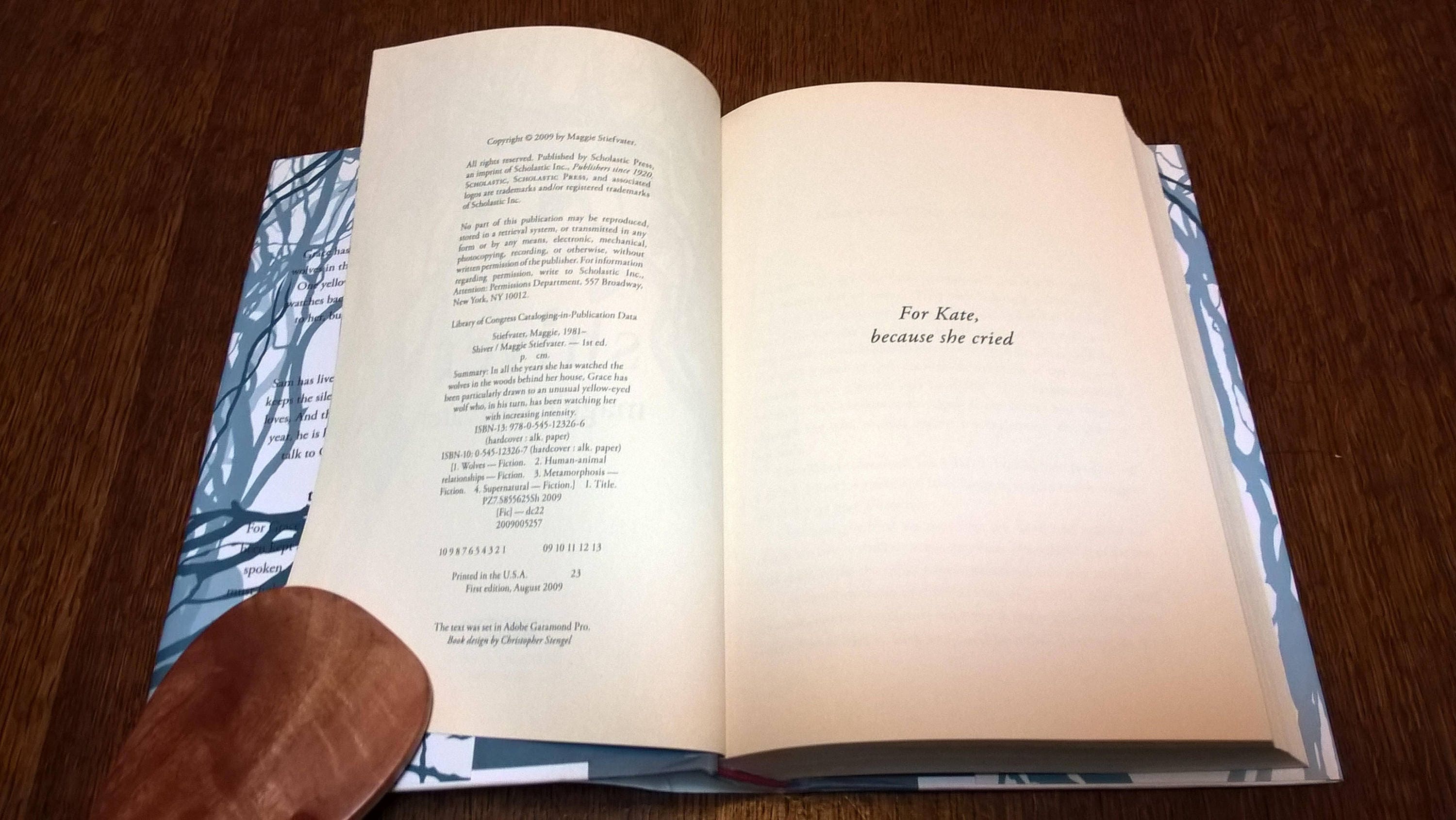 Shiver by Maggie Stiefvater - Wolves of Mercy Falls Trilogy - First ...