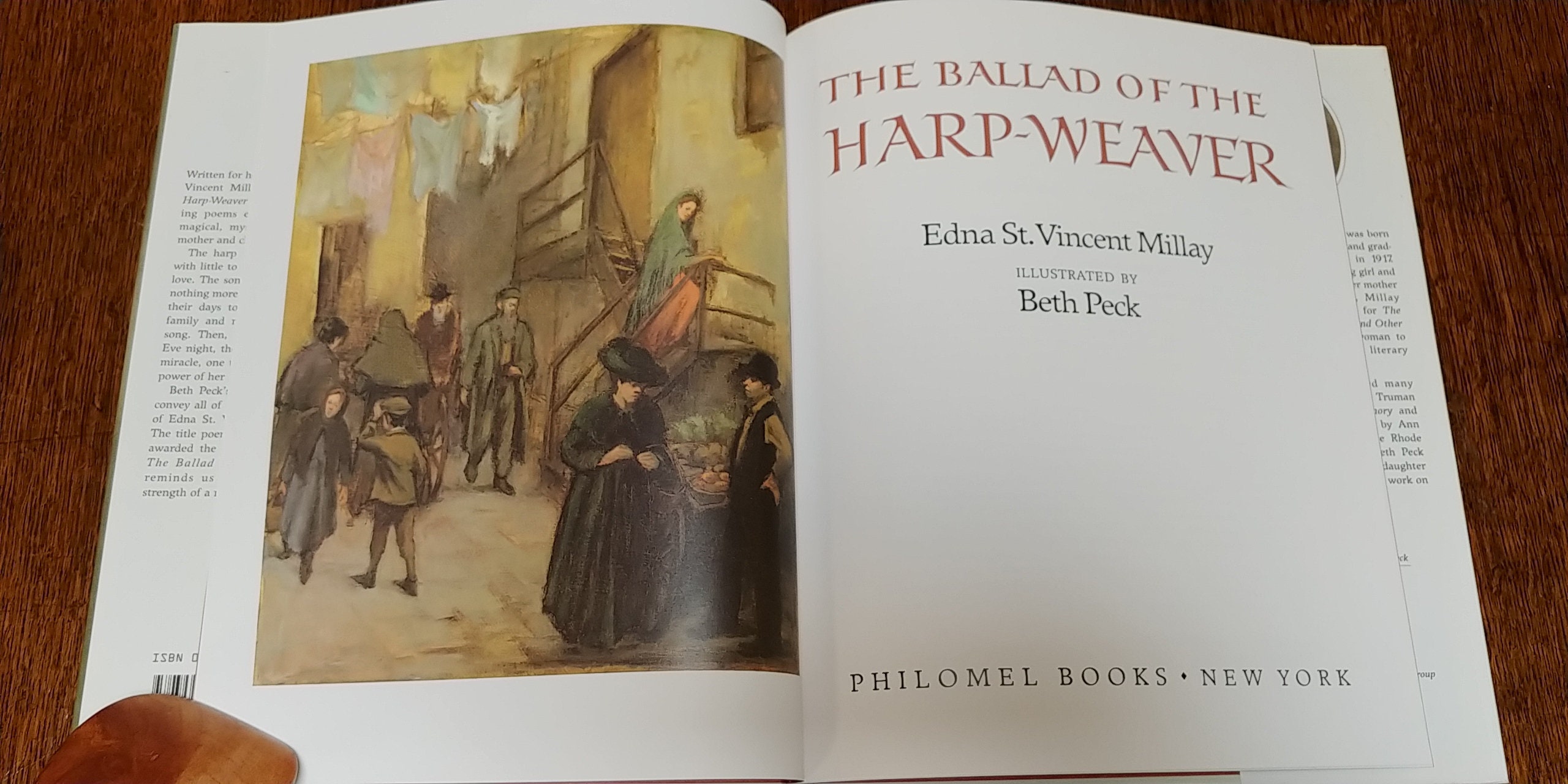 The Ballad of the Harp-Weaver by Edna St. Vincent Millay - Beth Peck ...