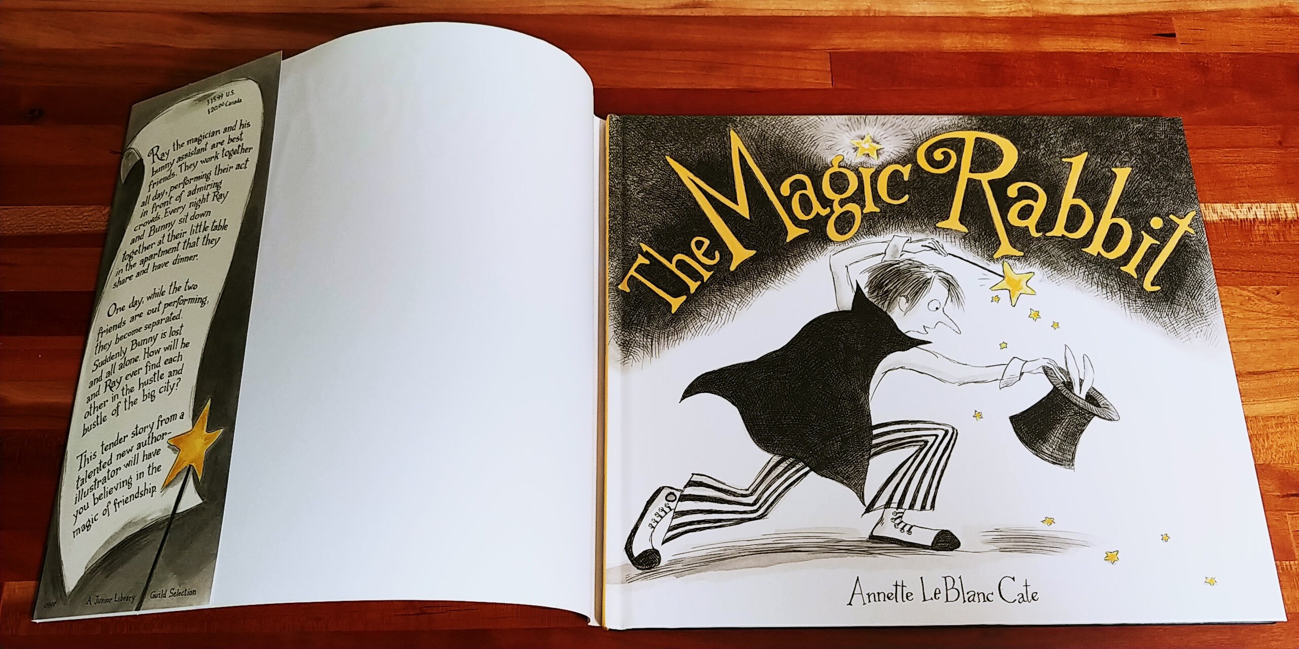 The Magic Rabbit by Annette LeBlanc Cate - First Edition Children's Books