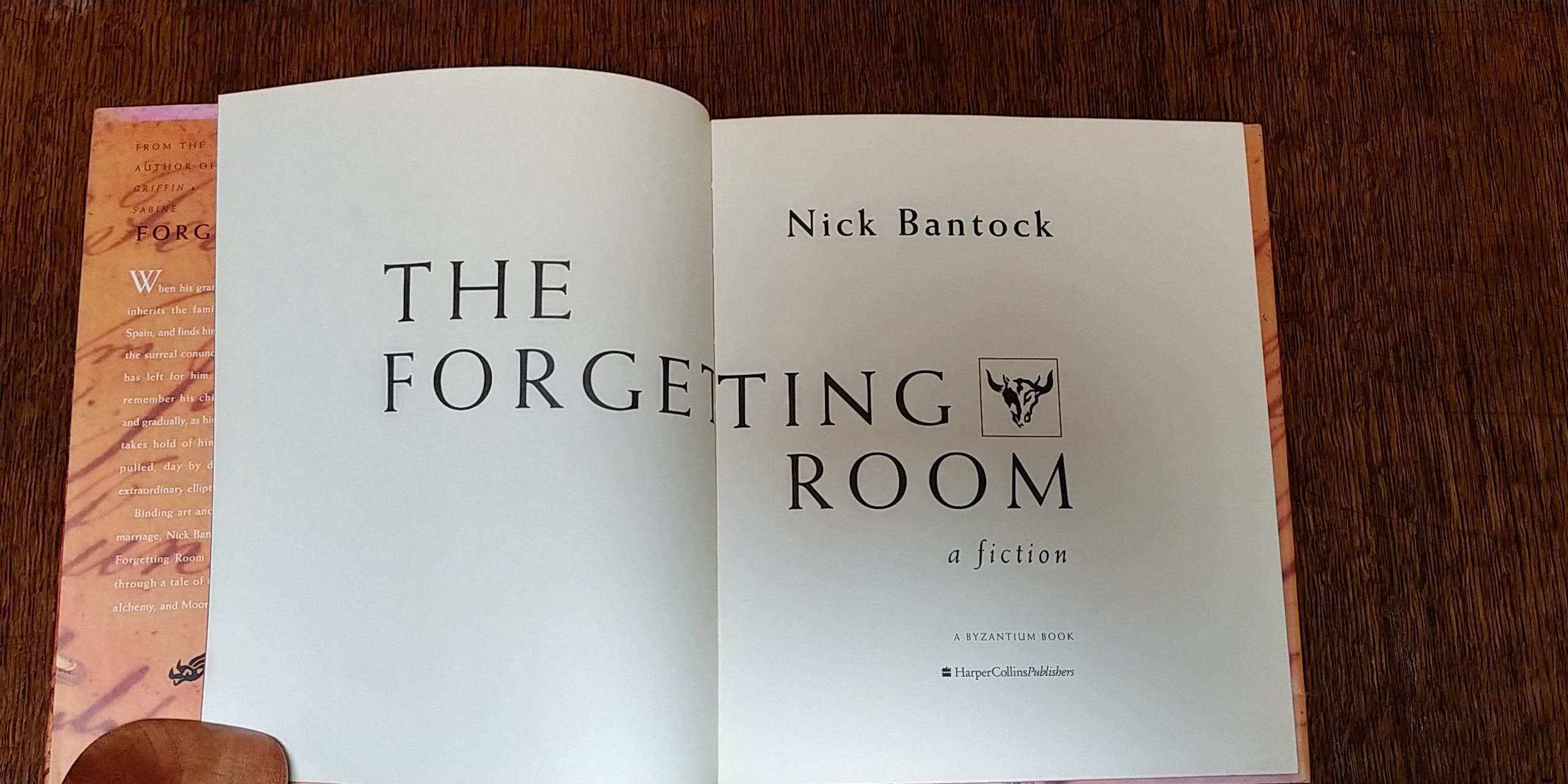 The Forgetting Room by Nick Bantock - First Edition Books - Vintage ...