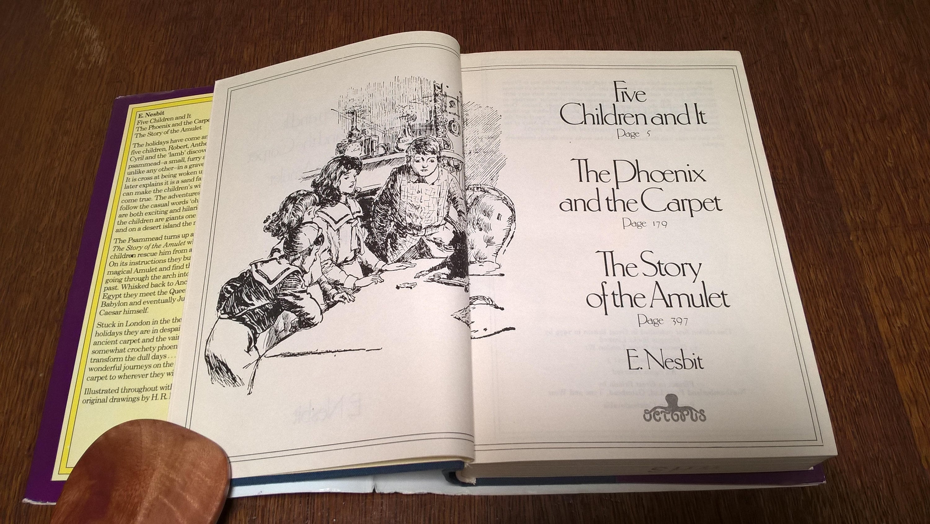 Psammead Series - E Nesbit - First Edition Children's Books - Five ...