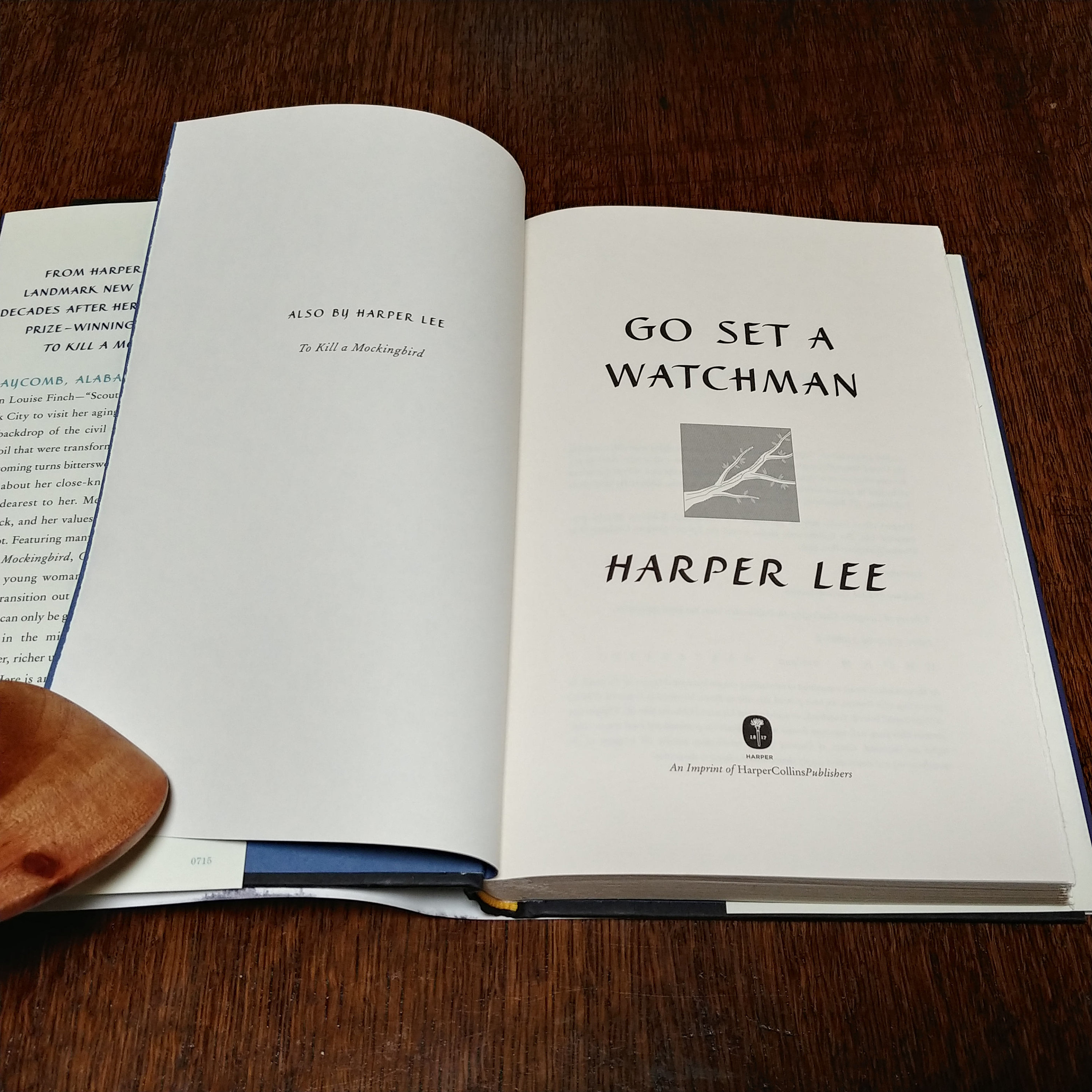 Go Set A Watchman by Harper Lee - First Edition - Southern Writers ...
