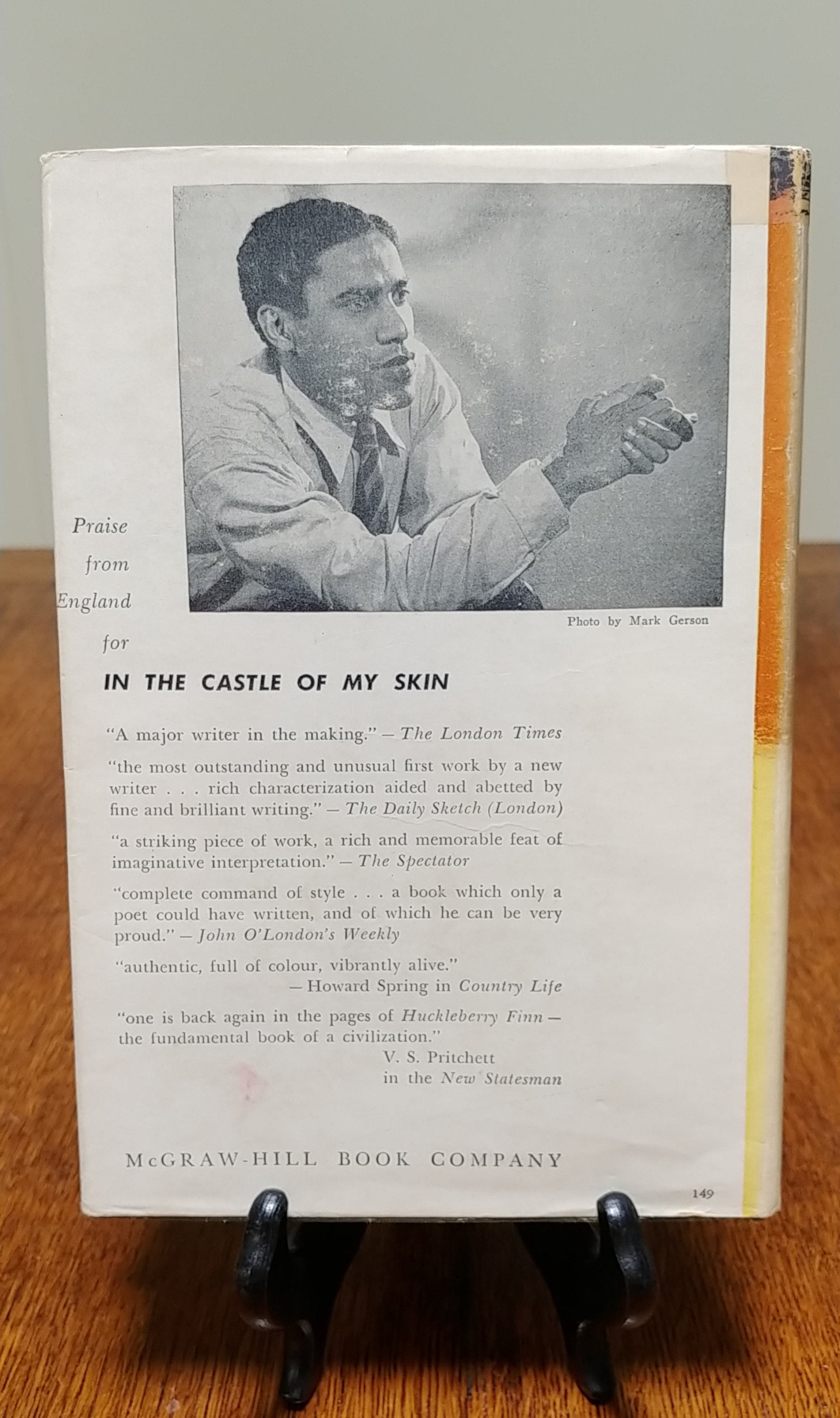 In the Castle of My Skin by George Lamming - 1954 U. S. Edition ...