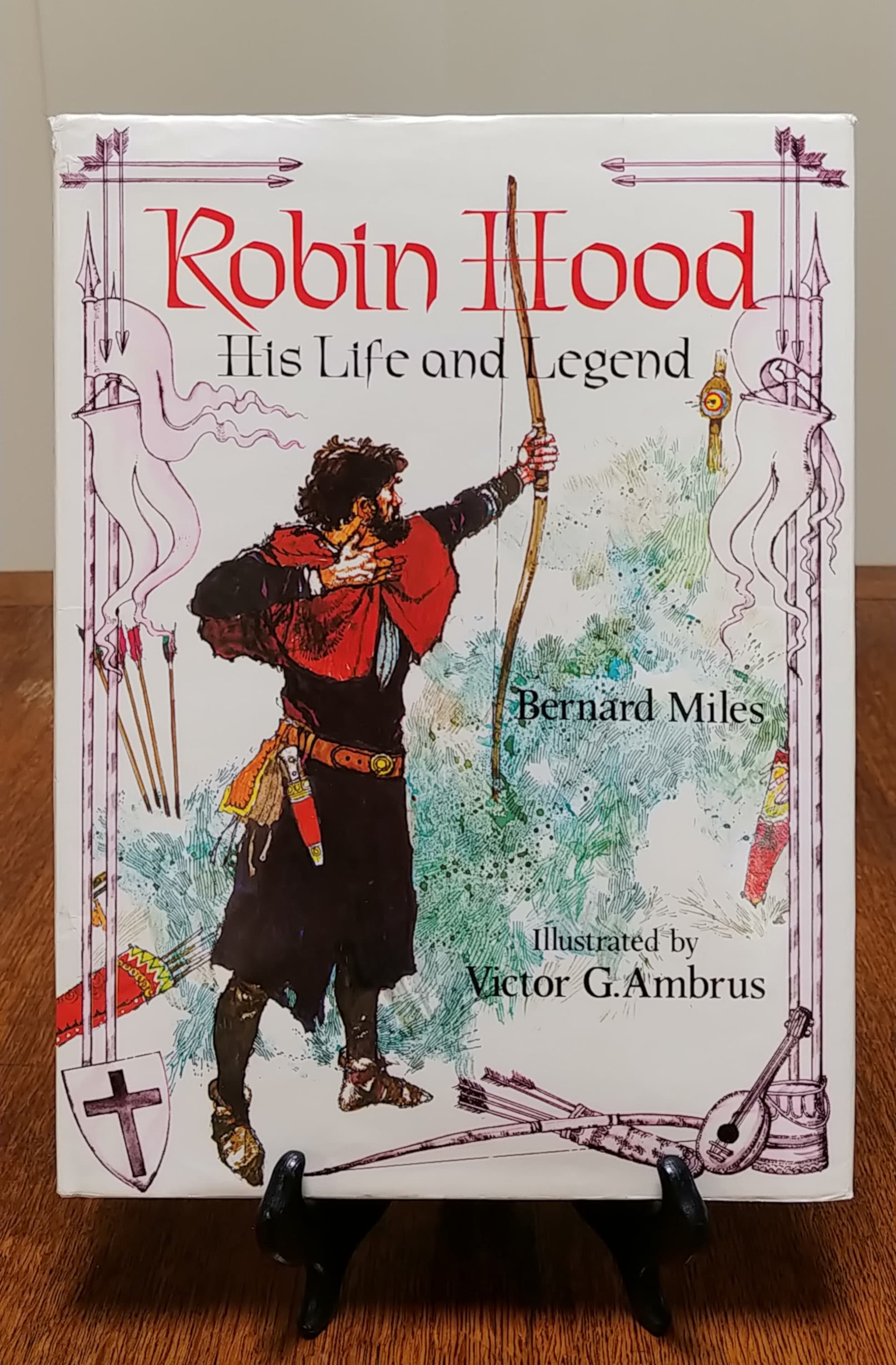 Robin Hood: His Life and Legend by Bernard Miles - First Edition ...