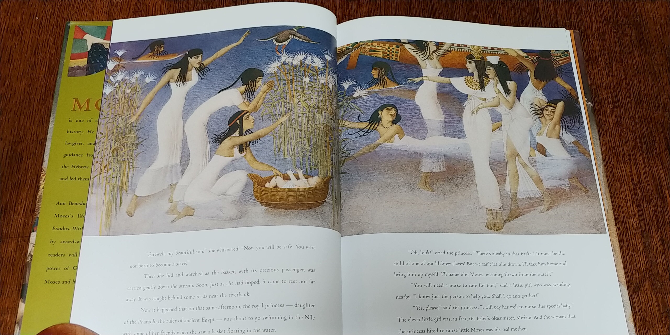 Moses: The Long Road to Freedom by Ann Keay Beneduce, illustrated by ...