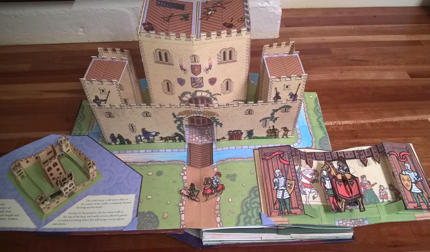 Castle: Medieval Days & Knights by Robert Sabuda - First Edition ...