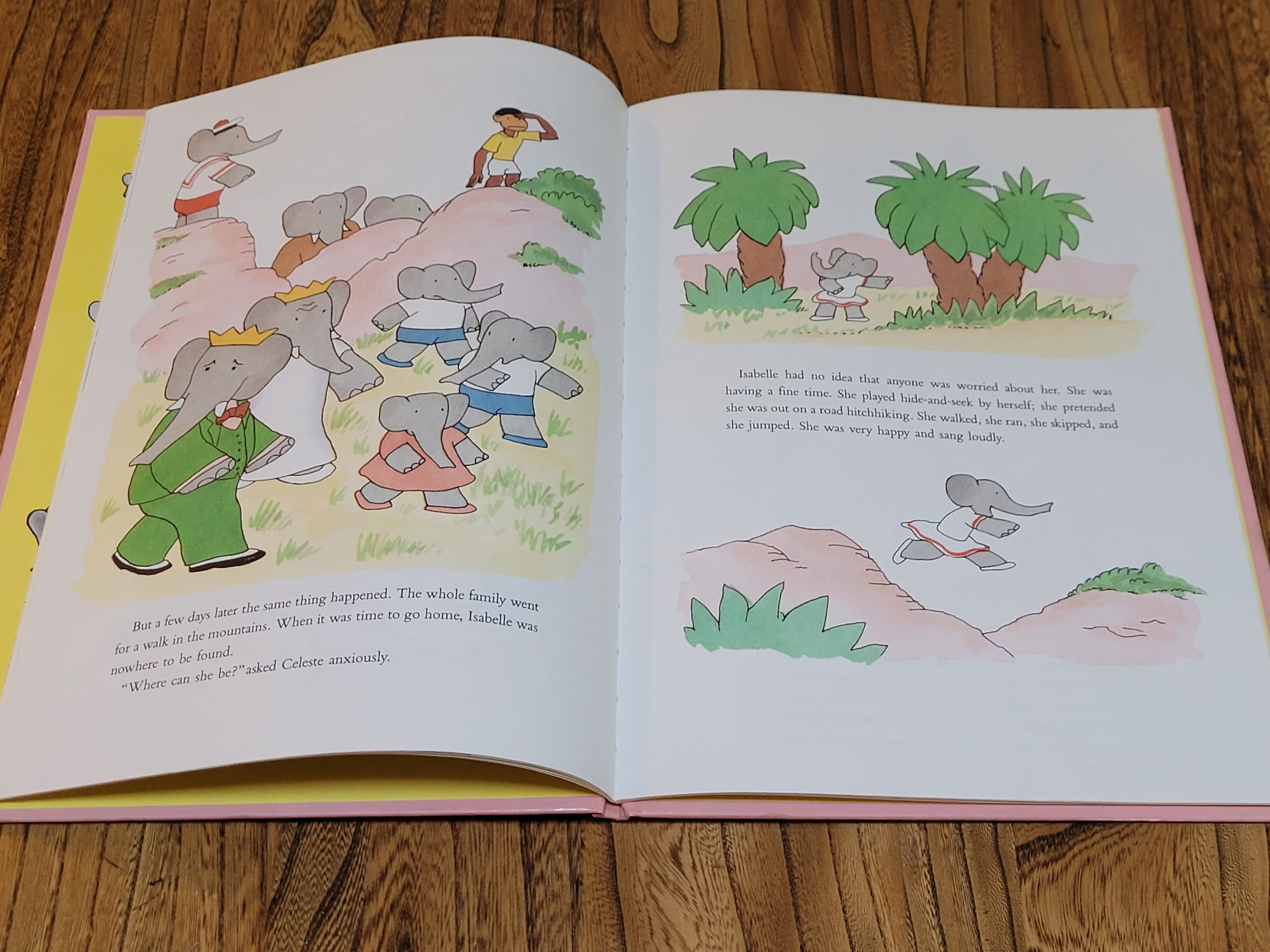 Babar's Little Girl, a picture book by Laurent de Brunhoff, 1987 first ...