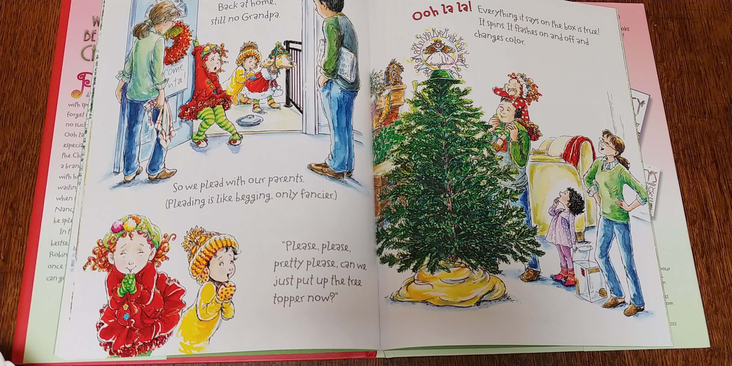Fancy Nancy Splendiferous Christmas by Jane O'Connor and Robin Preiss ...