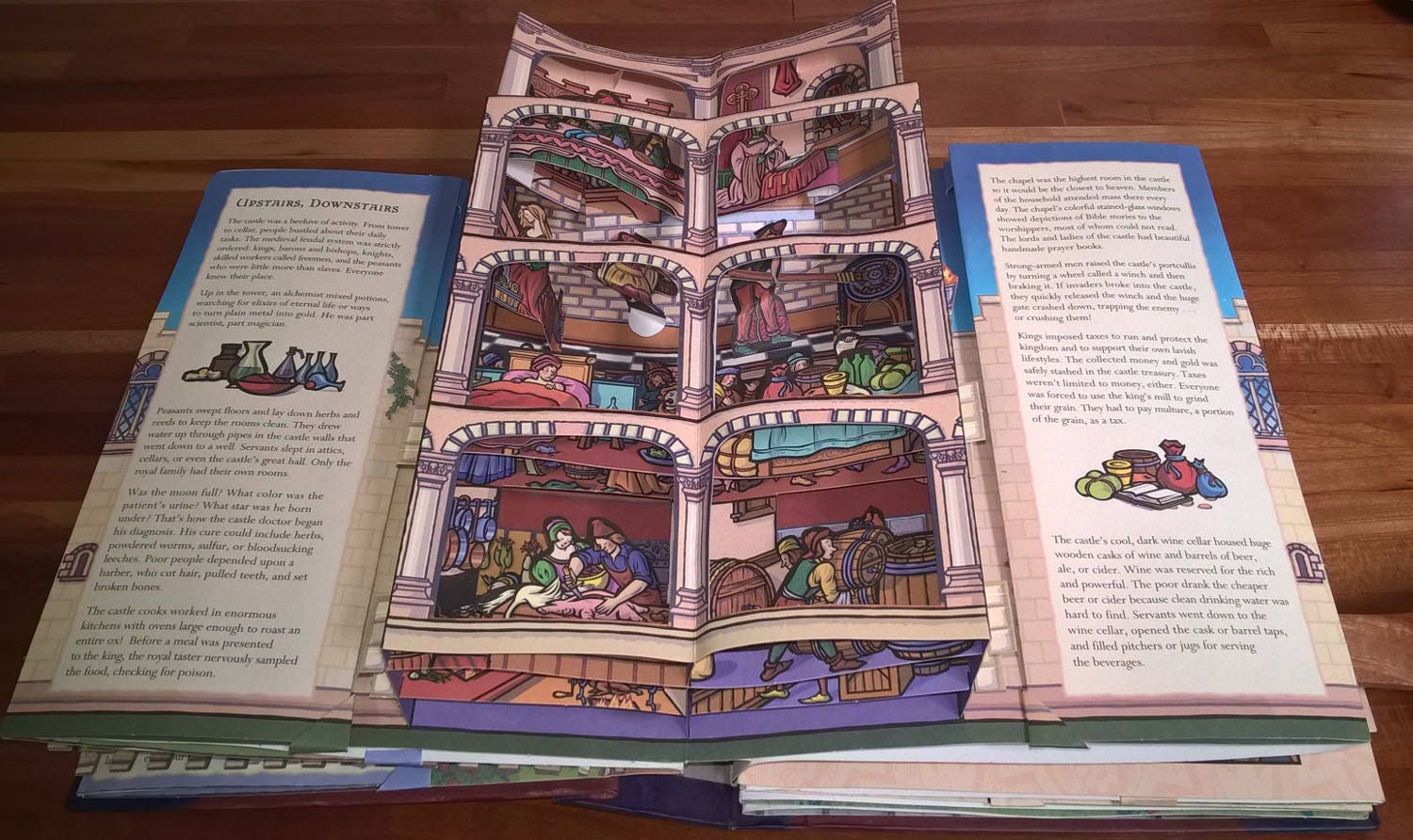 Castle: Medieval Days & Knights by Robert Sabuda - First Edition ...