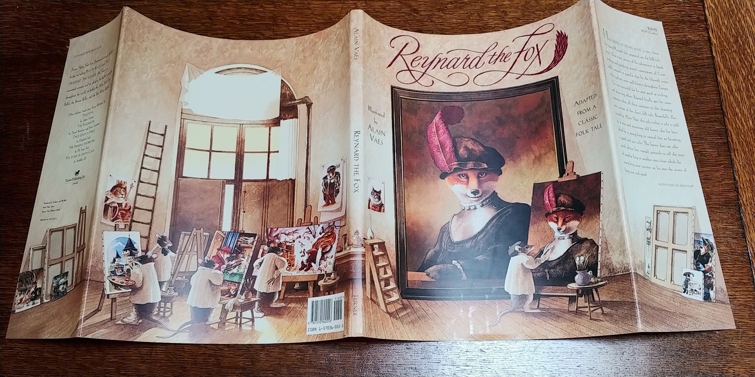 Reynard the Fox illustrated by Alain Vaes - First Edition Children's ...